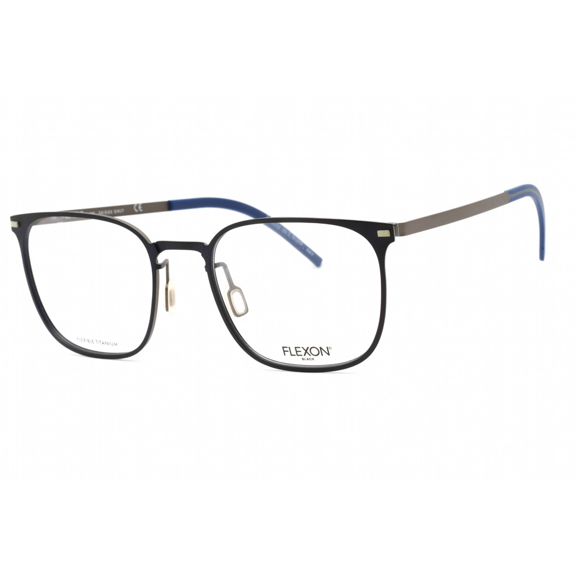 Flexon FLEXON B2029 412 Men's Navy Metal Full Rim Frame Eyeglasses ...