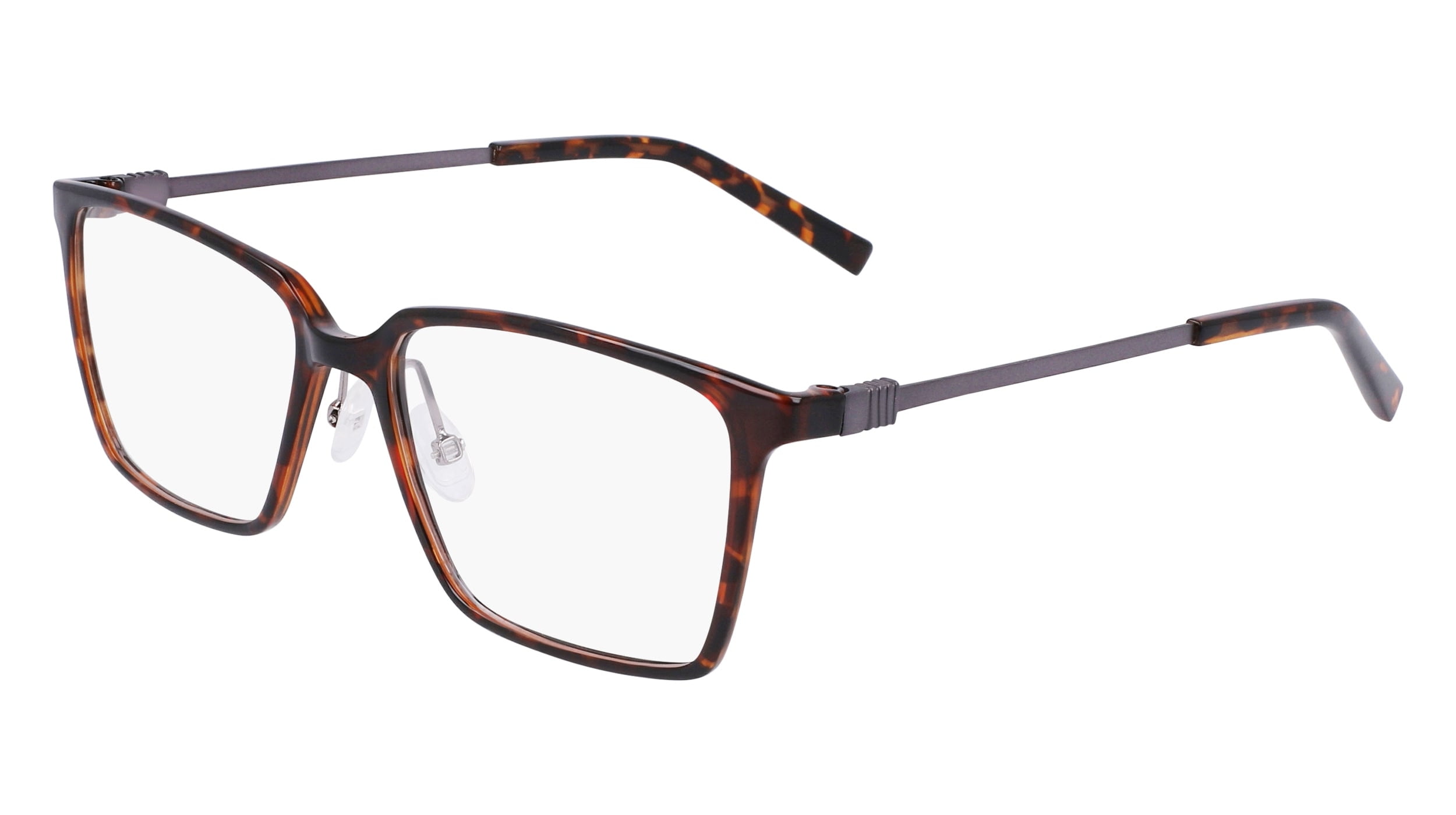 Flexon FLEXON EP8010 242 Men's Dark Tortoise Full Rim Eyeglasses ...