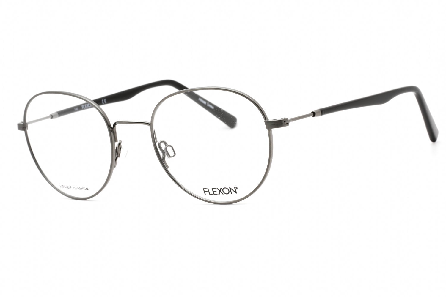 Flexon FLEXON H6010 033 Men's Gunmetal Full Rim Frame Eyeglasses ...