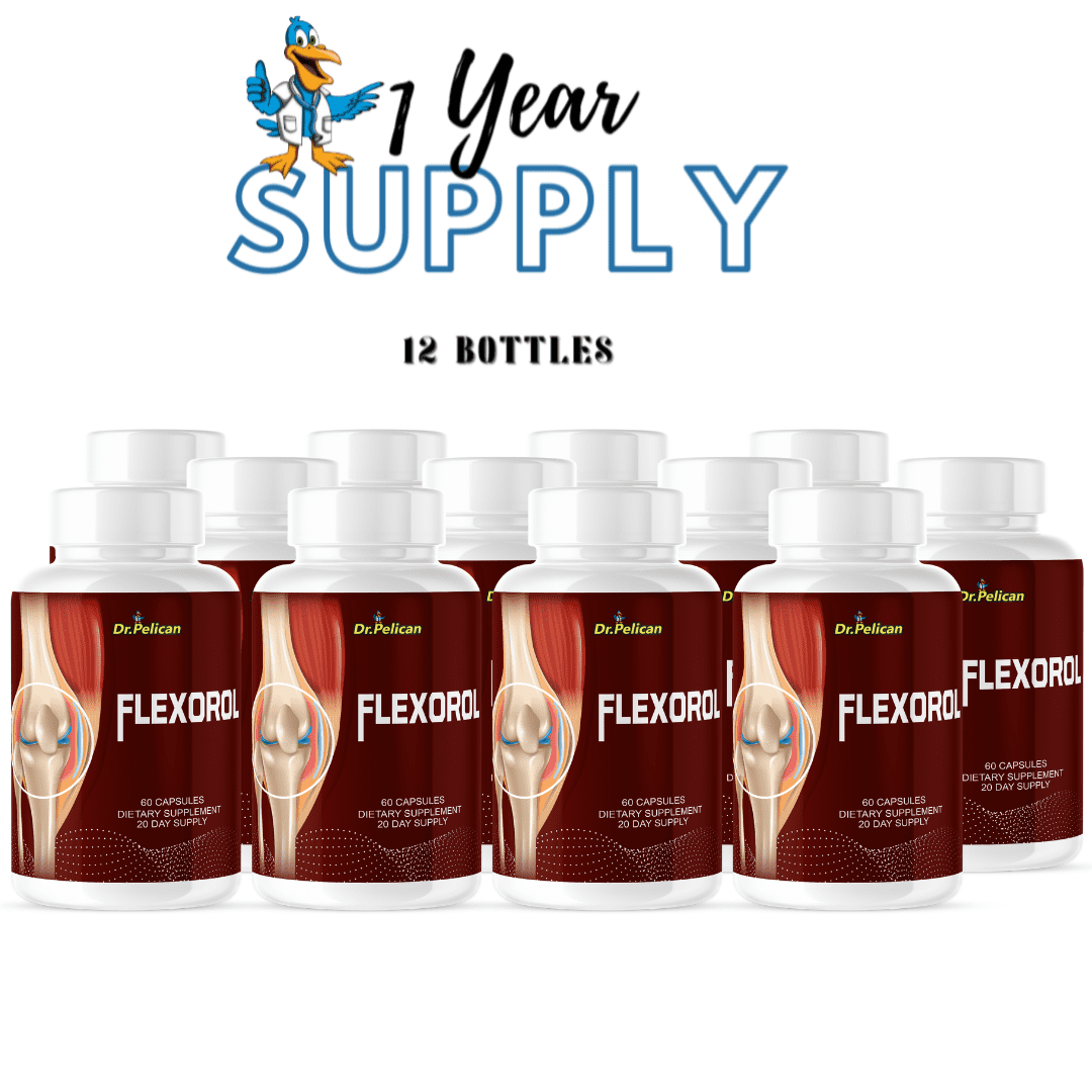 Flexorol- Joint & Cartilage Health Support- 12 Bottles- 720 Capsules ...