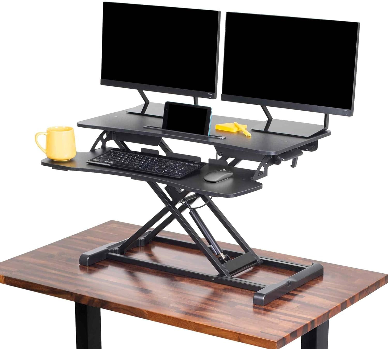 Flexpro Hero 32 Inch Standing Desk Converter, for Office and Home ...