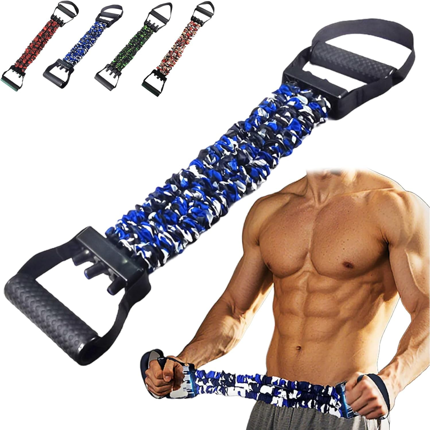 Flexpure Natural Latex 3-Hole Resistance Stretcher, Pedal Puller ...