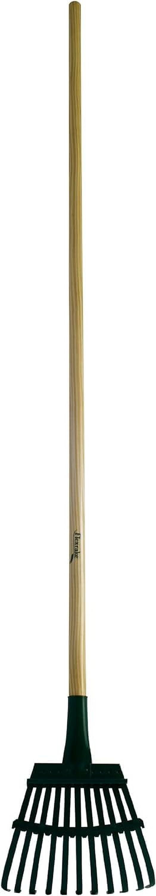 Flexrake 100050981 8" Wood Handle Shrub Rake - Walmart.com