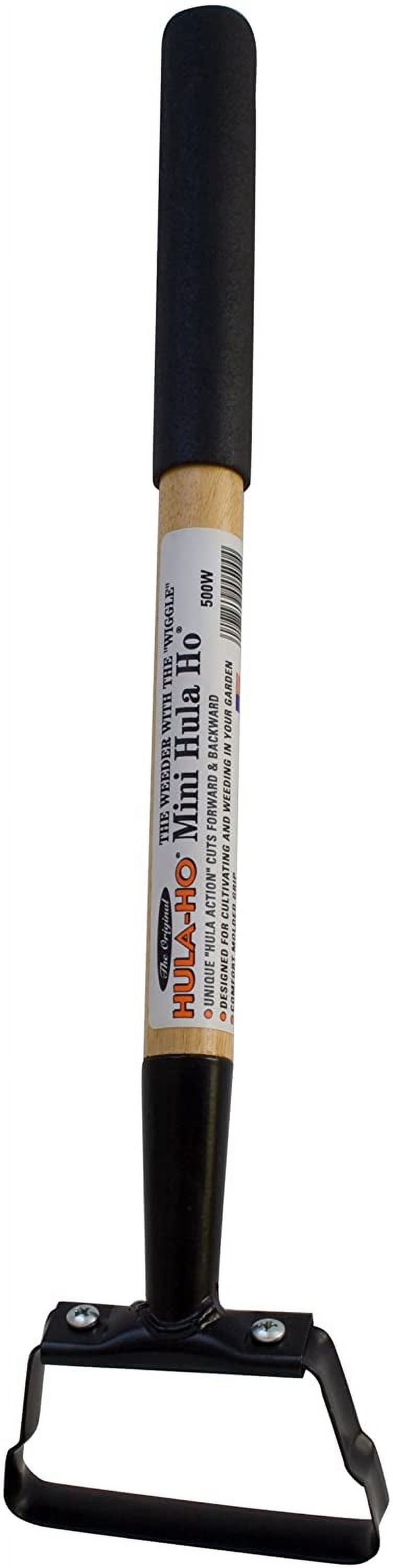Flexrake 500W Hula-Ho Mini Flexrake Hula-Ho with 14-Inch Wood Handle ...