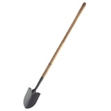 Flexrake Cla101 48" Handle Classic Round Point Shovel - Walmart.com