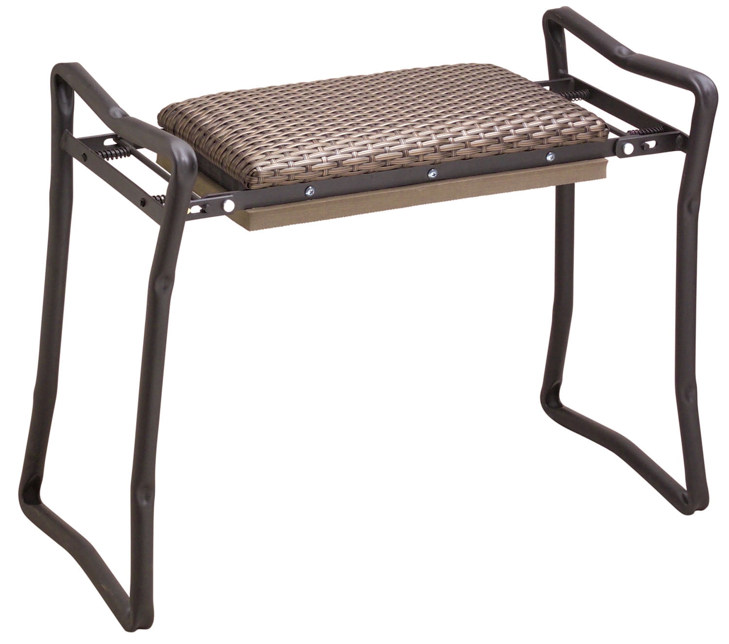Flexrake CLA103 Steel Wicker Classic Garden Kneeler & Bench - Walmart.com