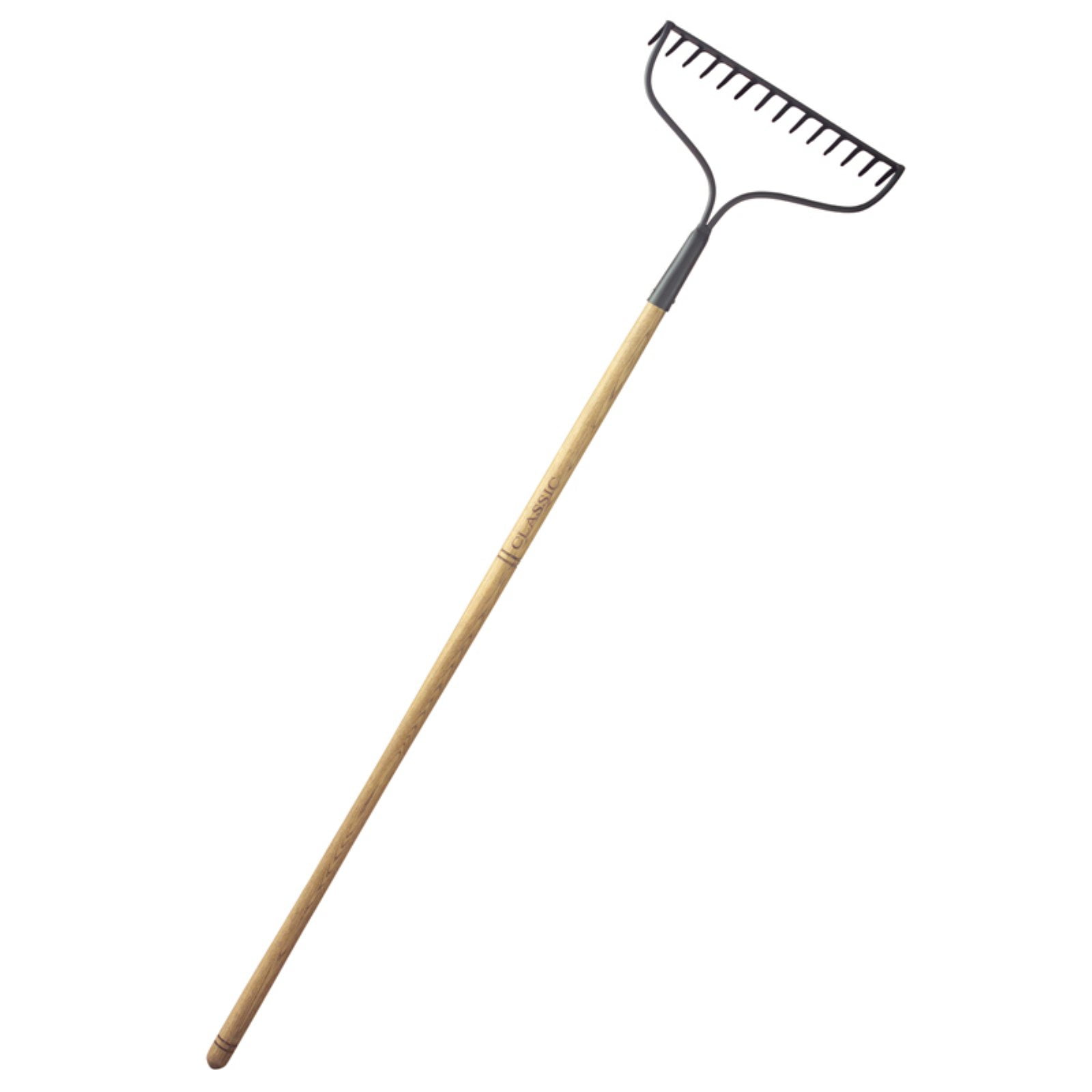 Flexrake CLA801 48 in. Handle 16 Tine Classic Bow Rake - Walmart.com