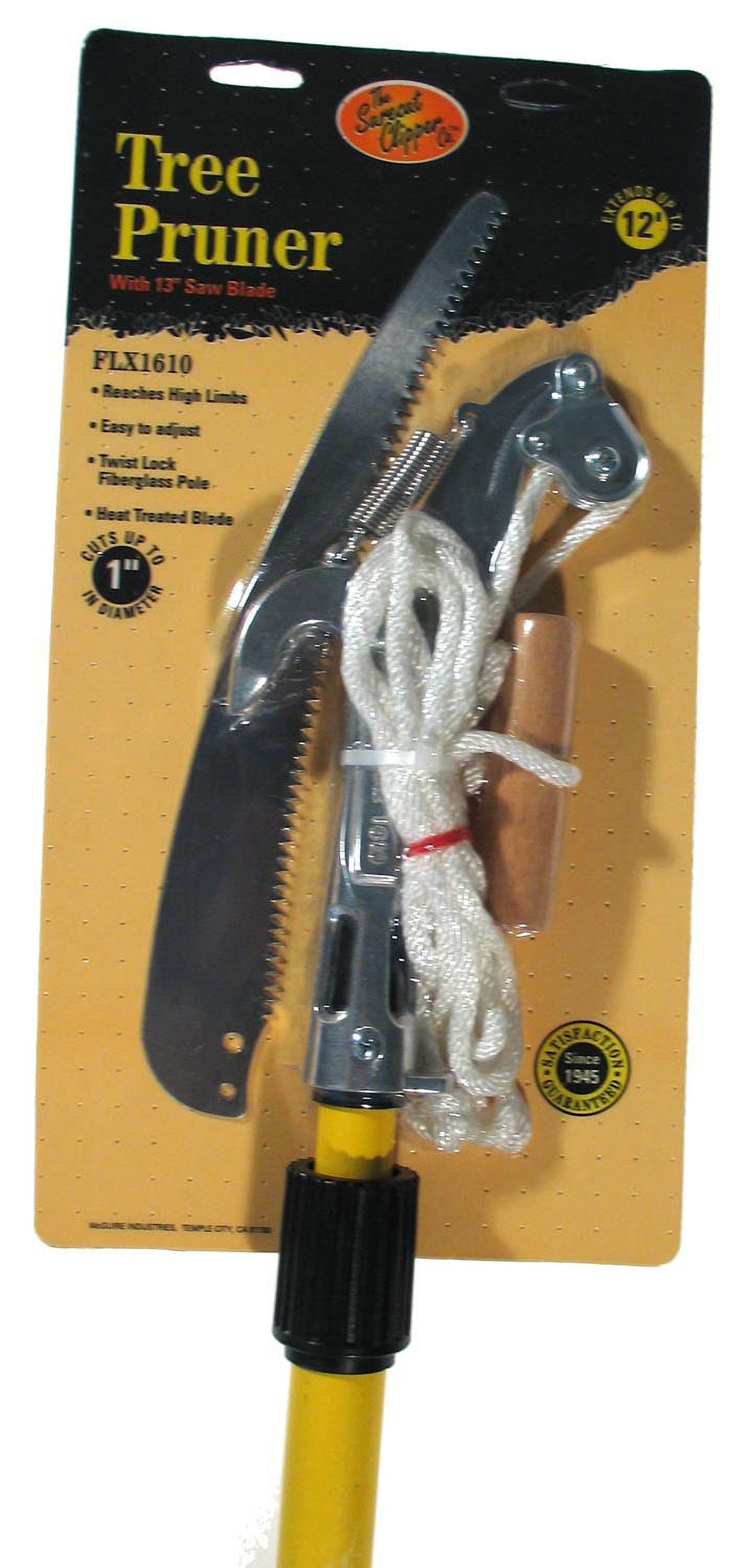 Flexrake FLX1610 Heat Treated Blade Twist Lock Adjustable Pruner 80 L ...