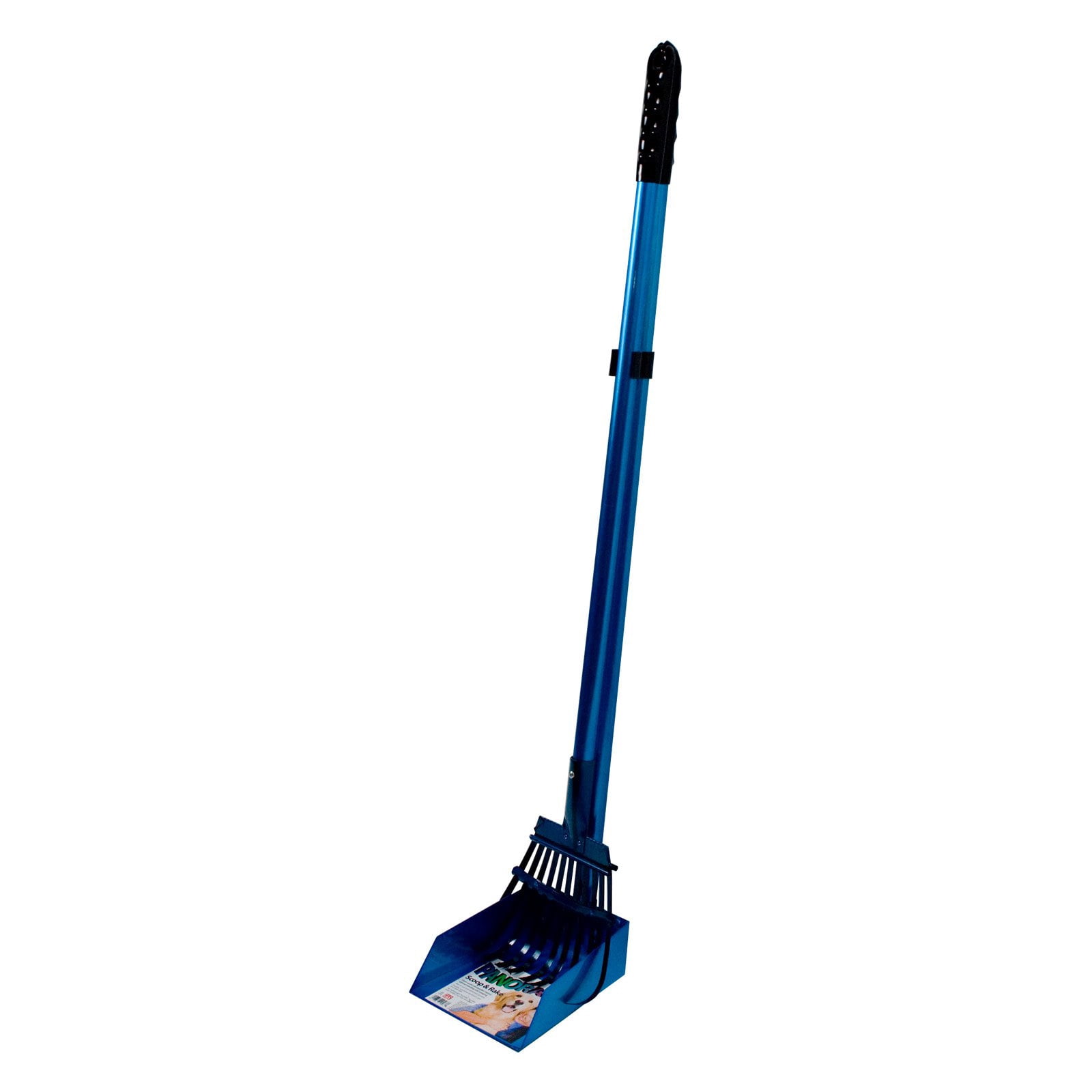 Flexrake, Panorama Small Dog Scoop & Rake Set, Blue - Walmart Business ...