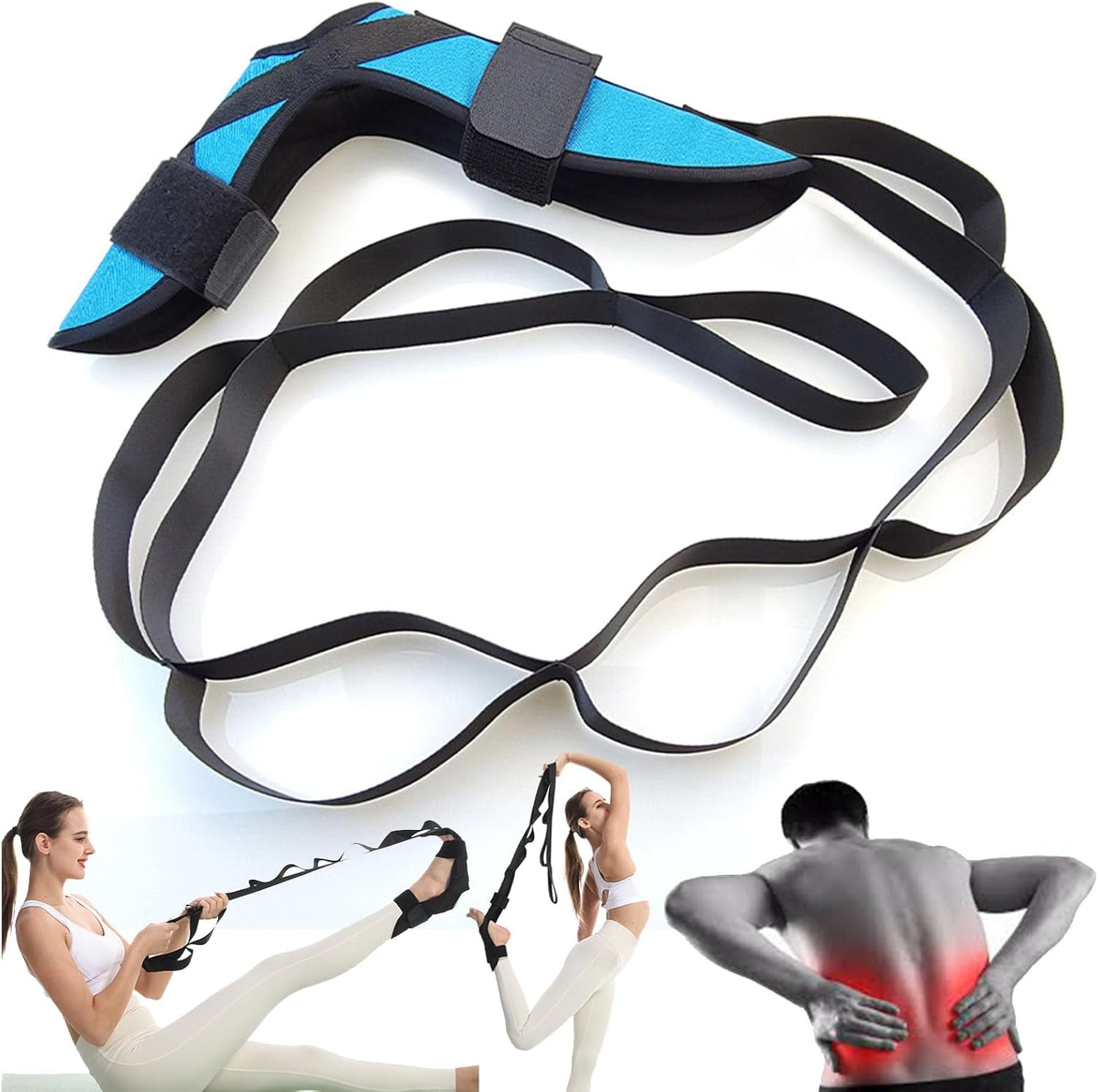 Flexstrap - Stretching Strap, Flex Strap Stretching Strap for Lower ...