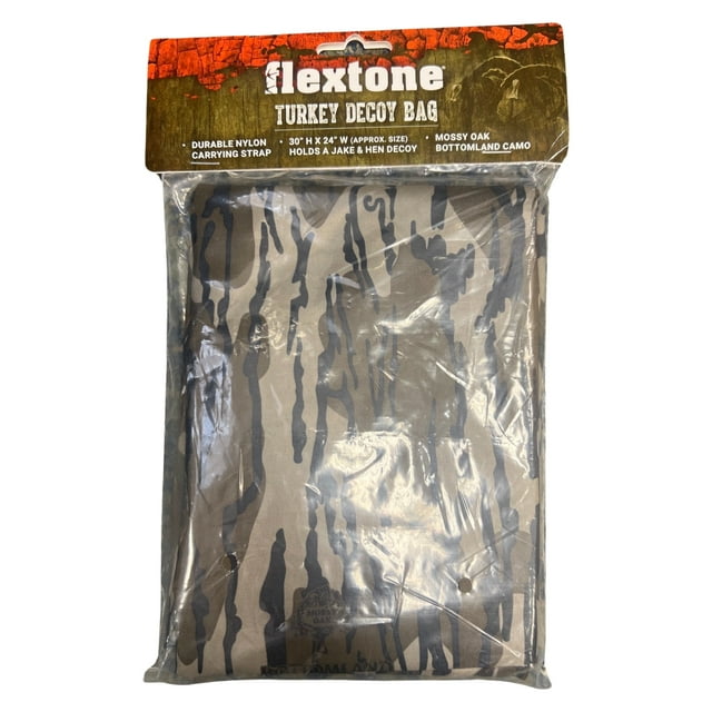 Flextone Turkey Decoy Bag, Mossy Oak Bottomland - Walmart.com