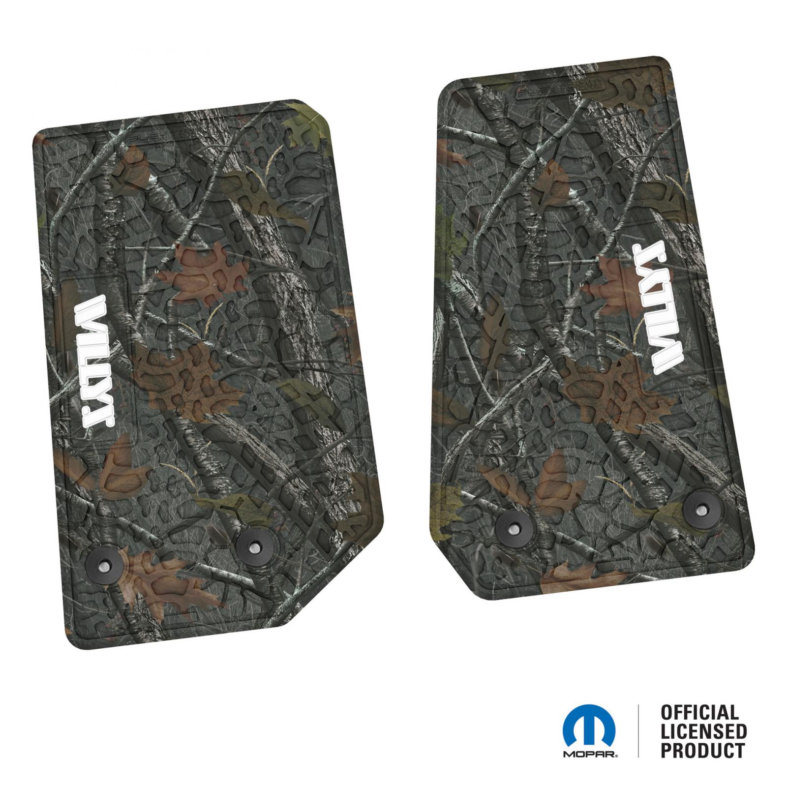Flextread Floor Mats for 14-18 Jeep Wrangler JK 2-Door - Mopar Licensed ...