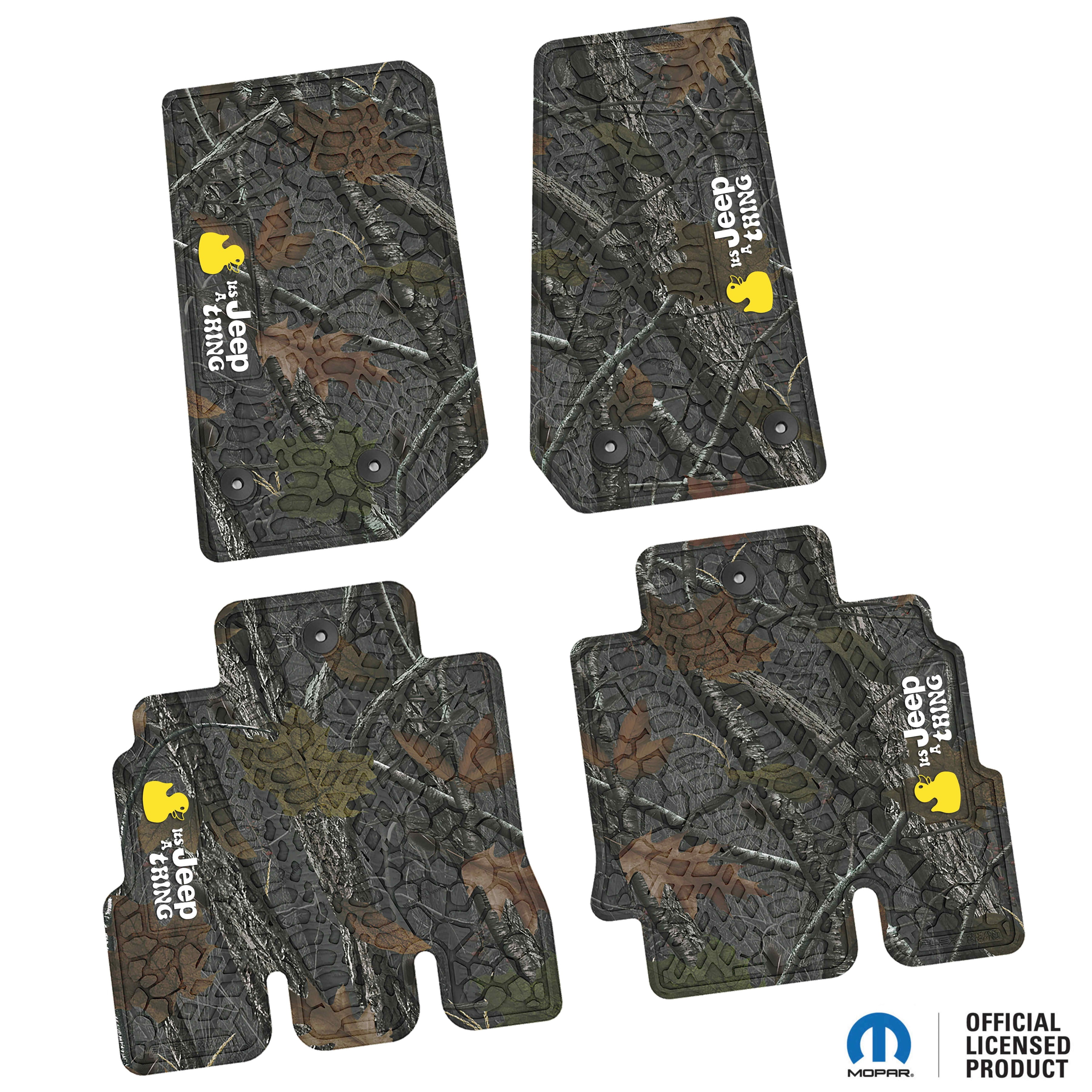 Flextread Floor Mats for 14-18 Jeep Wrangler JKU 4-Door - Mopar ...