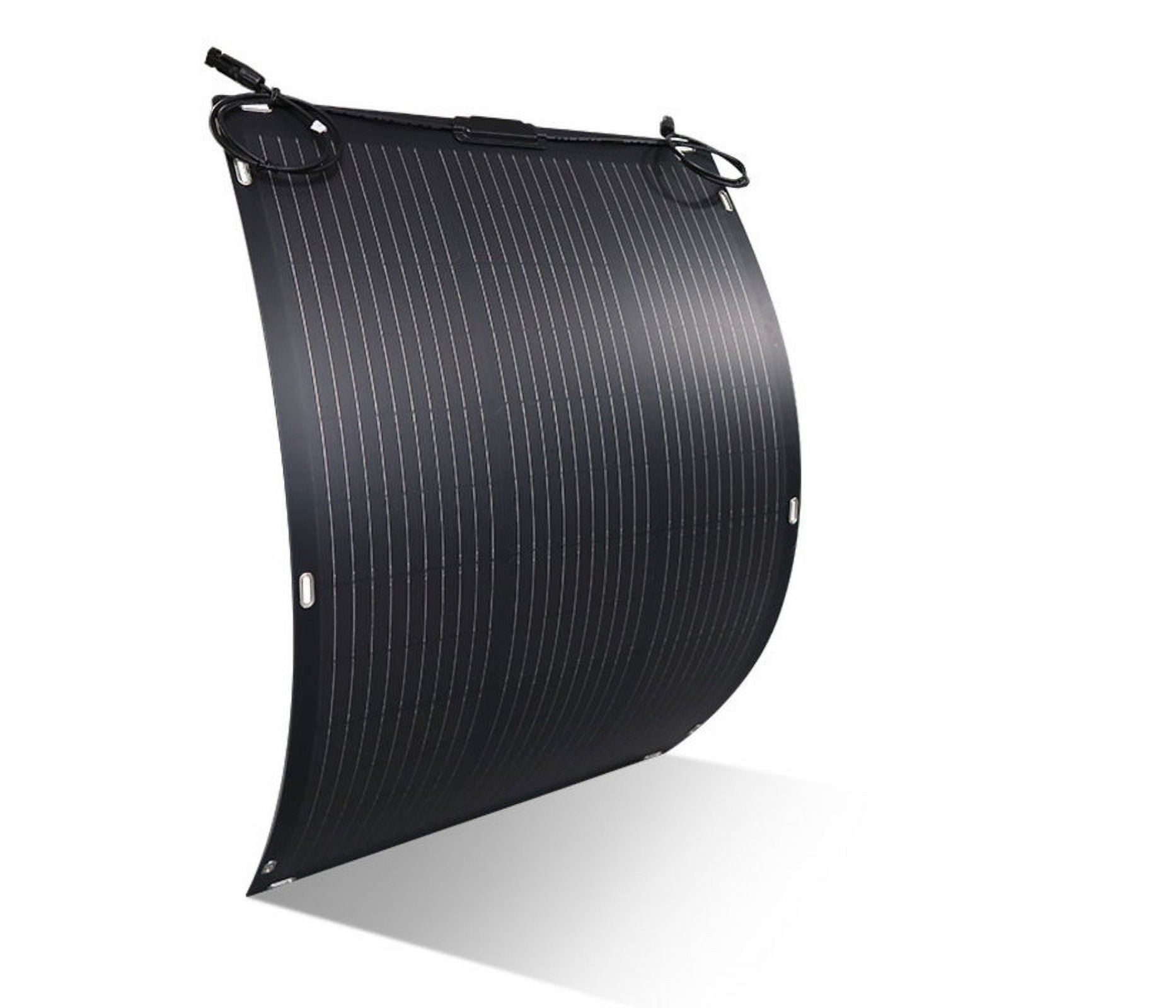 Flextreme 100 Watt 12-Volt Flexible Thin Lightweight Monocrystalline ...