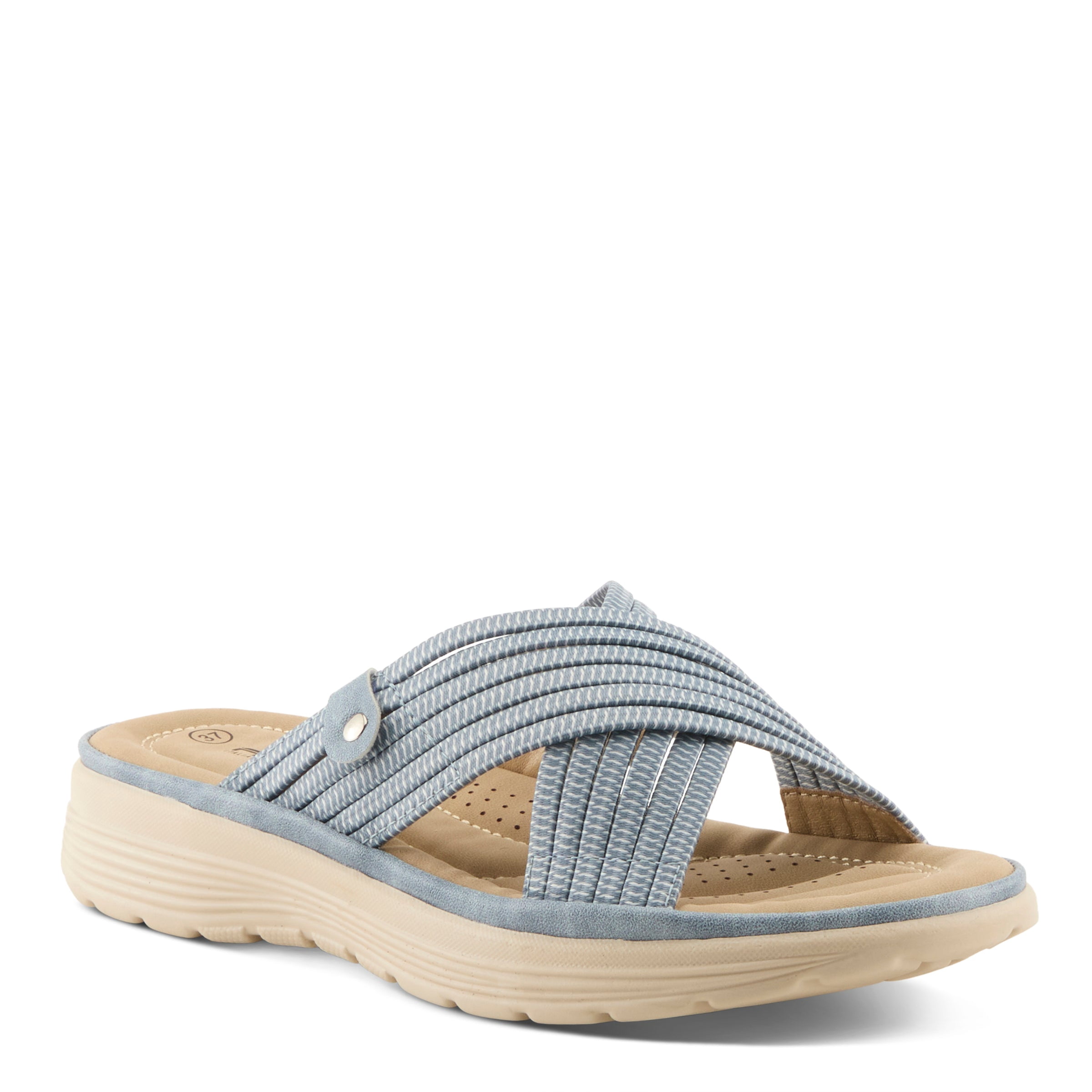 Flexus Gaspie Women's Sandal with Stretchy Woven Straps for All-day ...