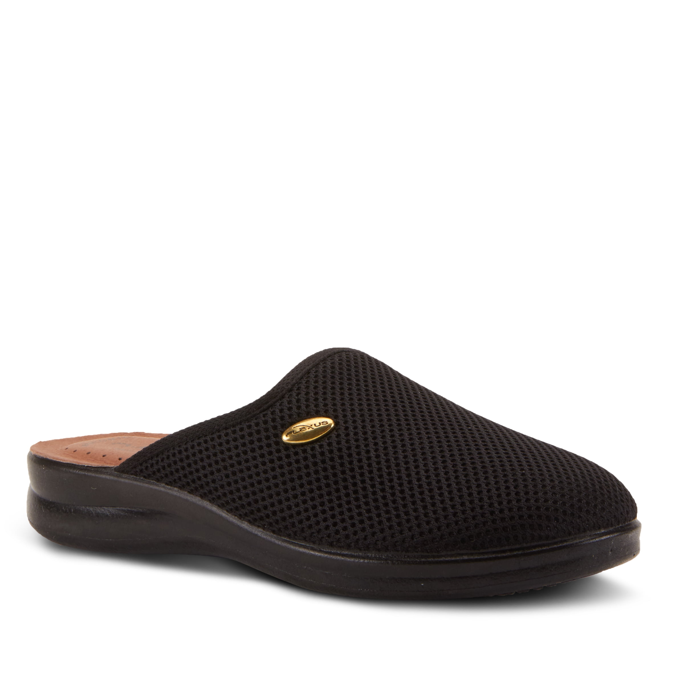 Flexus Spring Step Scuff Slippers for Women | Lightweight Leather Home ...