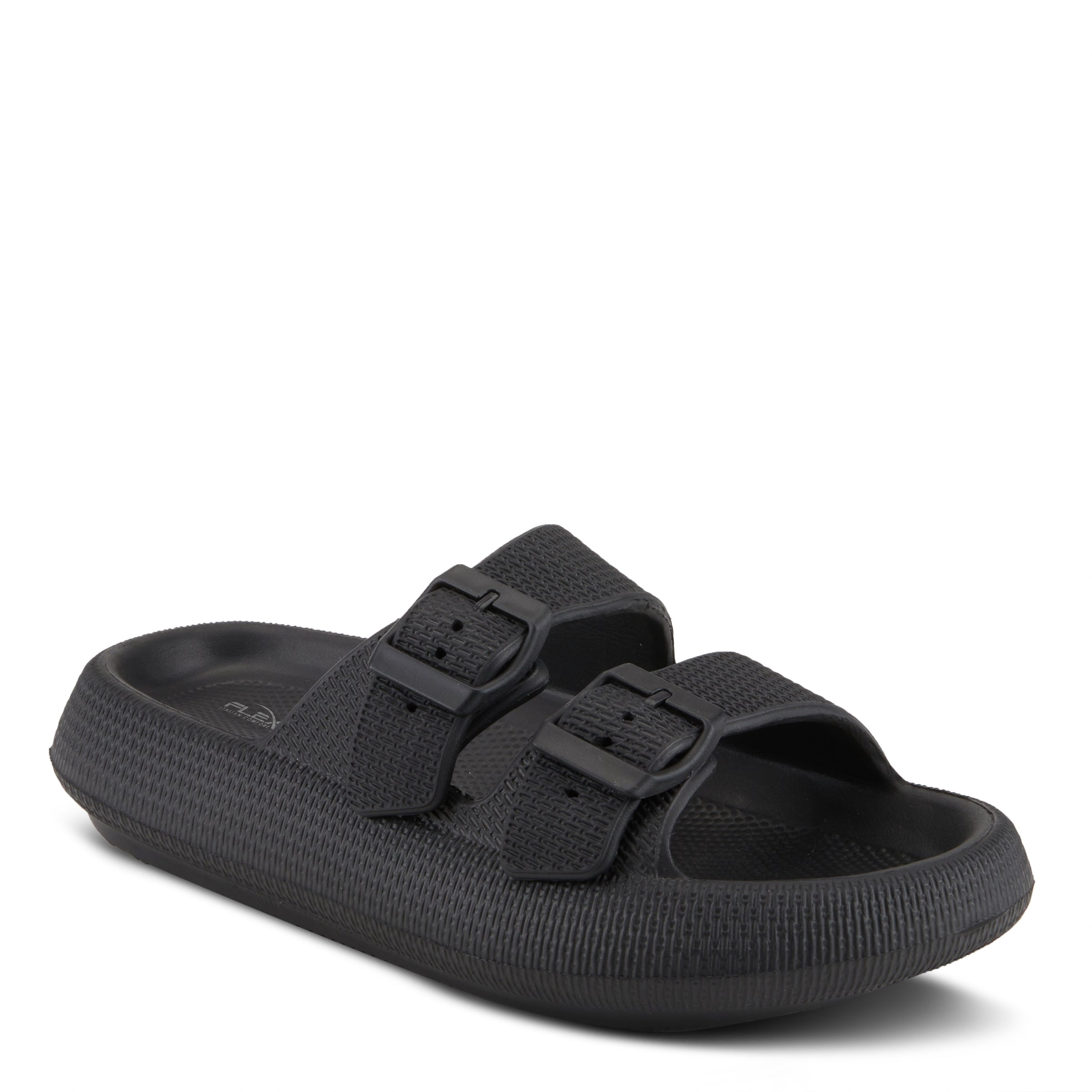 Flexus Women's Bubbles Waterproof Slide Sandals with Adjustable Buckle ...