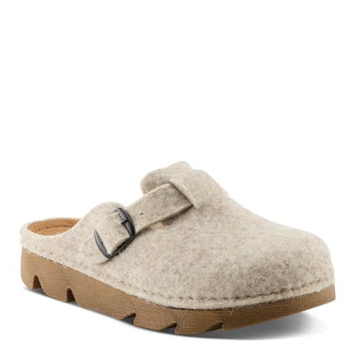Flexus Clogger Indoor and Outdoor Slip On Slippers for Women | Wool ...