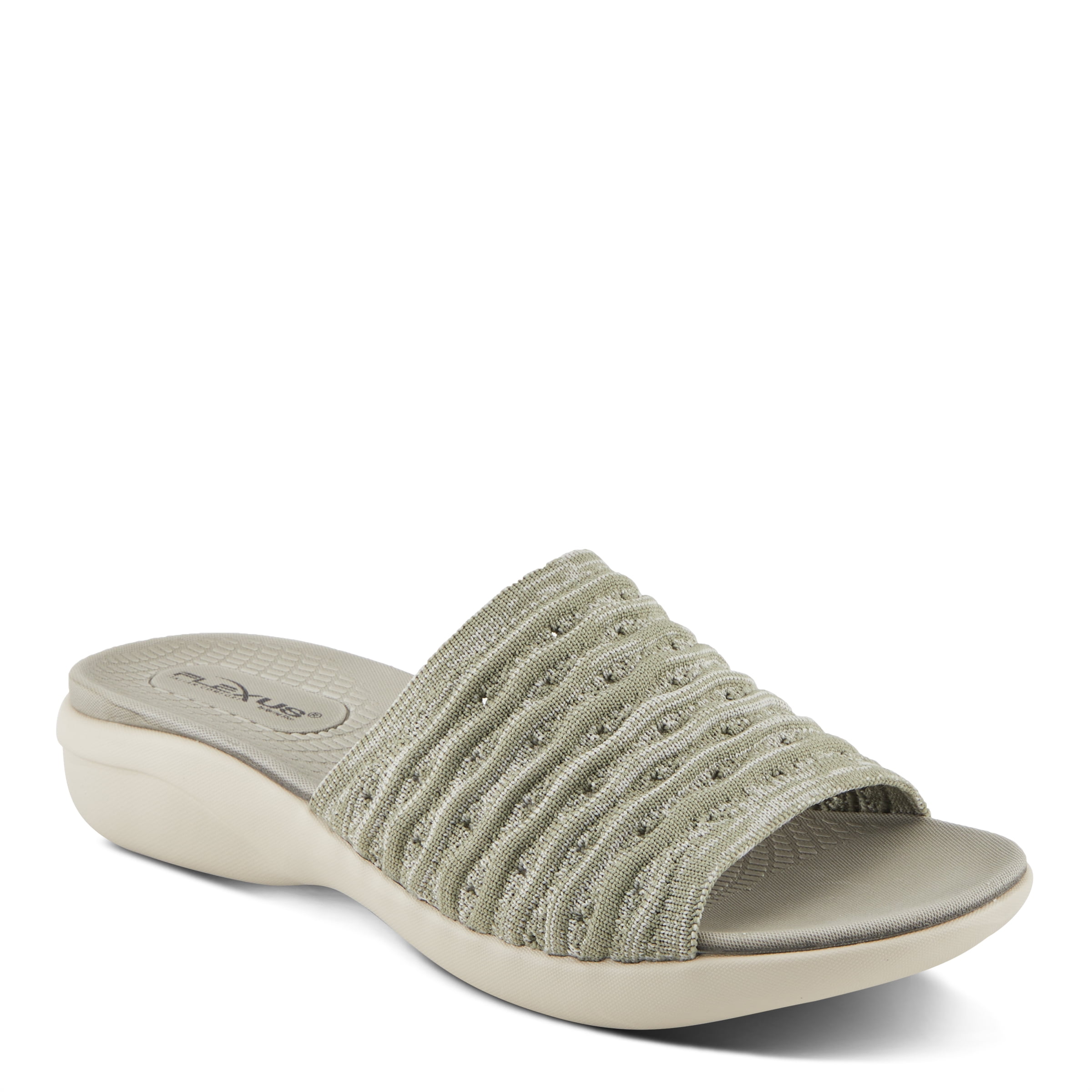 Flexus Women's DEONDRE Slide Platform Sandals Sage Green EU 41 / US 9.5 ...