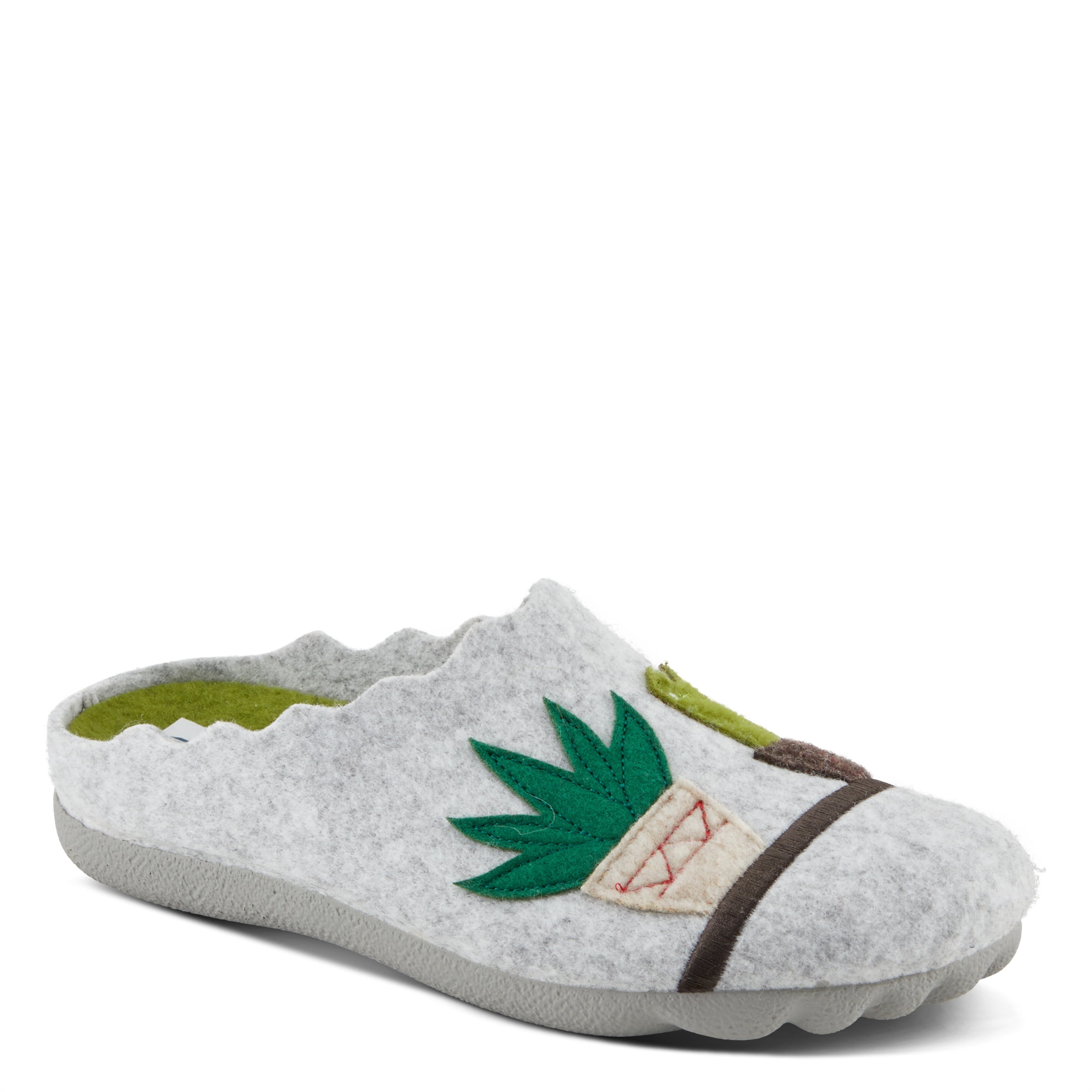 Flexus Women's HAPPYCACTUS Slippers - Walmart.com