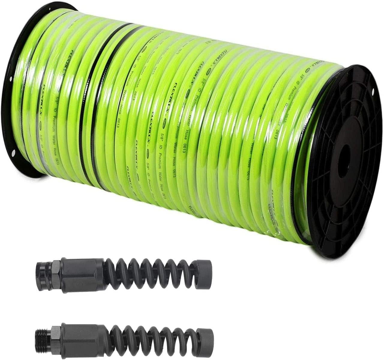 Flexzilla 100' x 5/8" Premium Garden Watering Hose with Male and Female ...