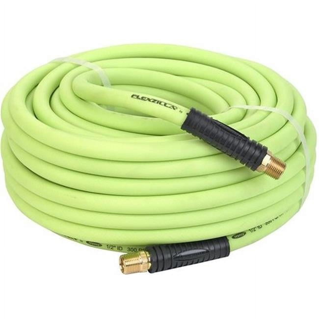 Flexzilla Air Hose, Flexible Hybrid Polymer, 1/2in x 100ft Air Hose 1/2 ...