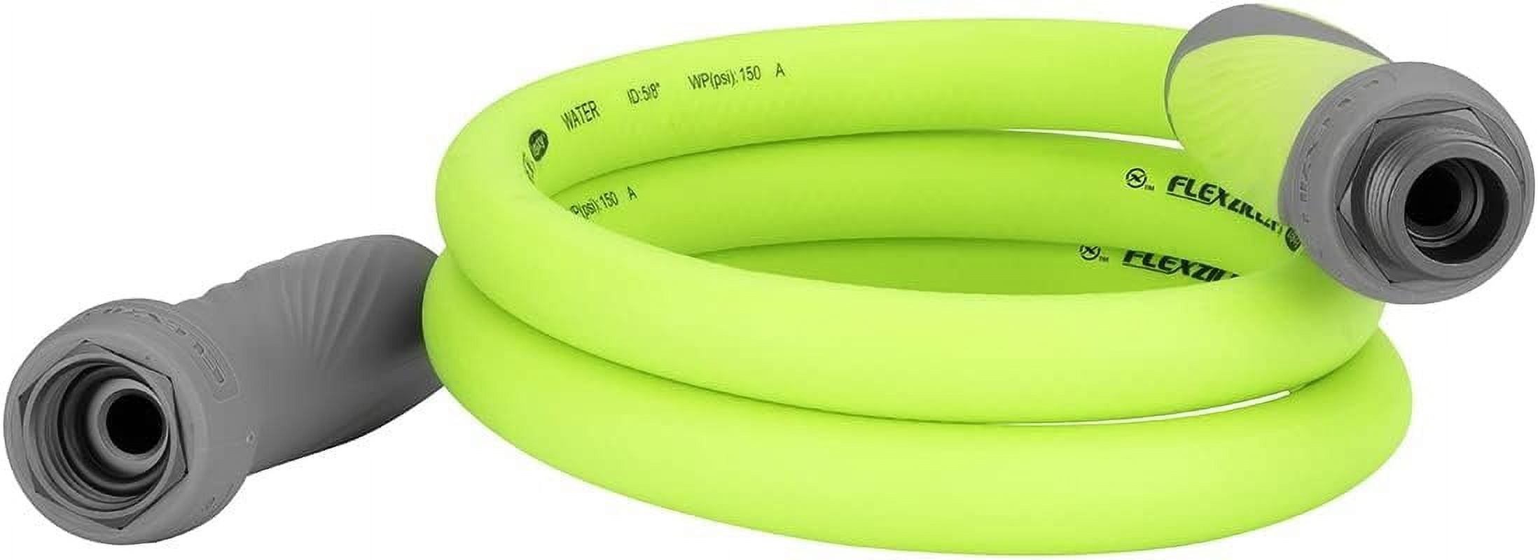 Flexzilla Garden Lead-in Hose with SwivelGrip, 5/8 in. x 5 ft., Heavy ...