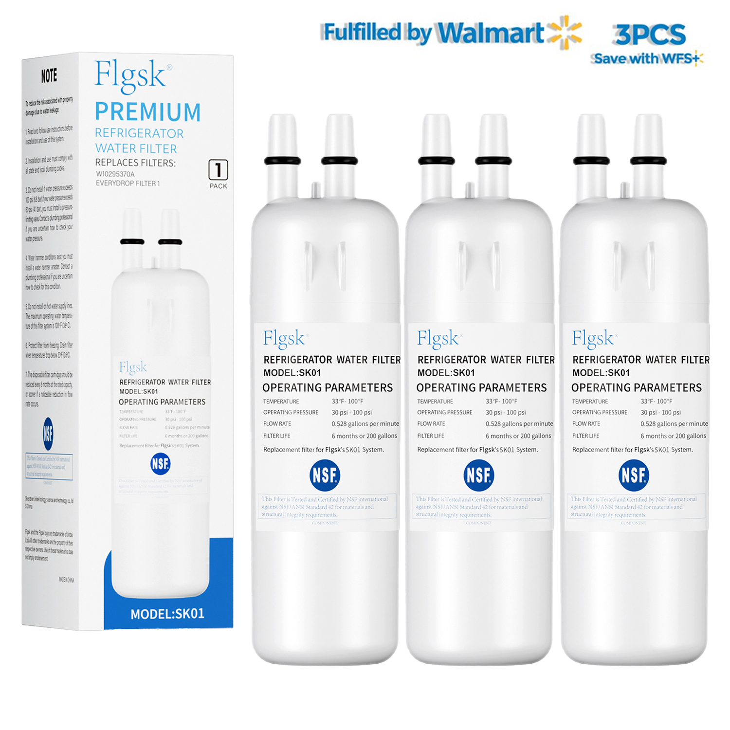 Genuine Whirlpool Water Filter EDR1RXD1 - Walmart.com
