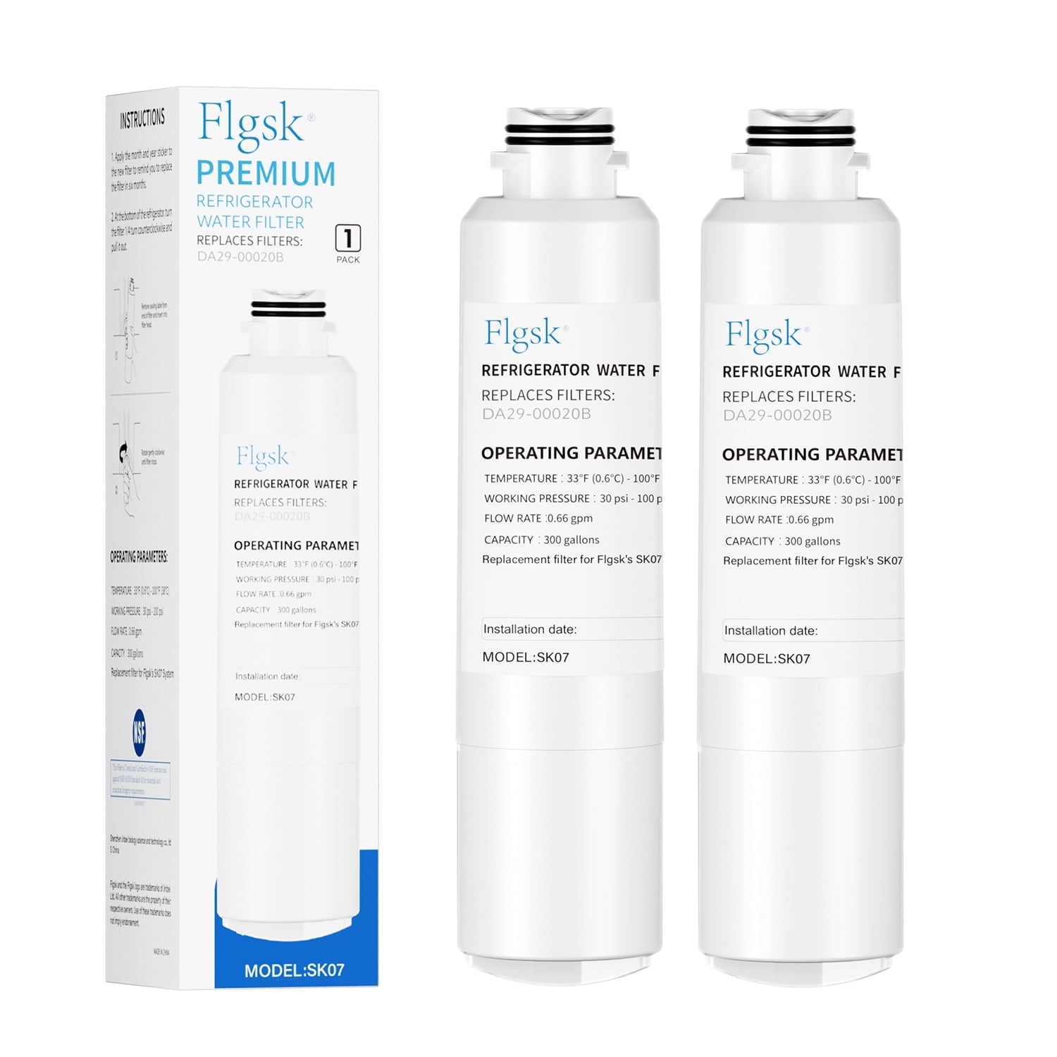 Flgsk SK07 Replacement for DA29--00020B HAF-CIN/EXP Water Filter ...