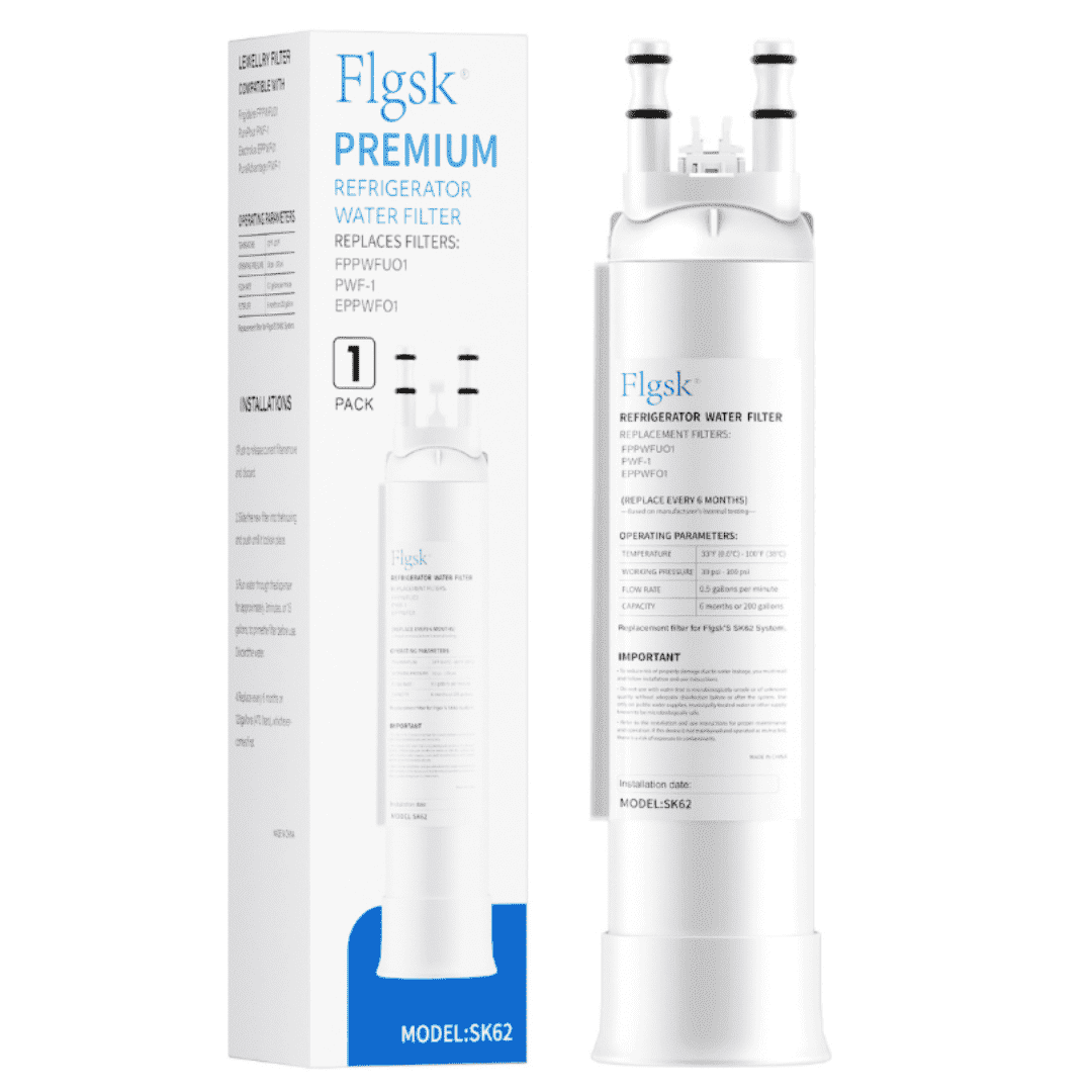 Flgsk Water Filter Replacement, Compatible with Frigidaire FPPWFU01 ...