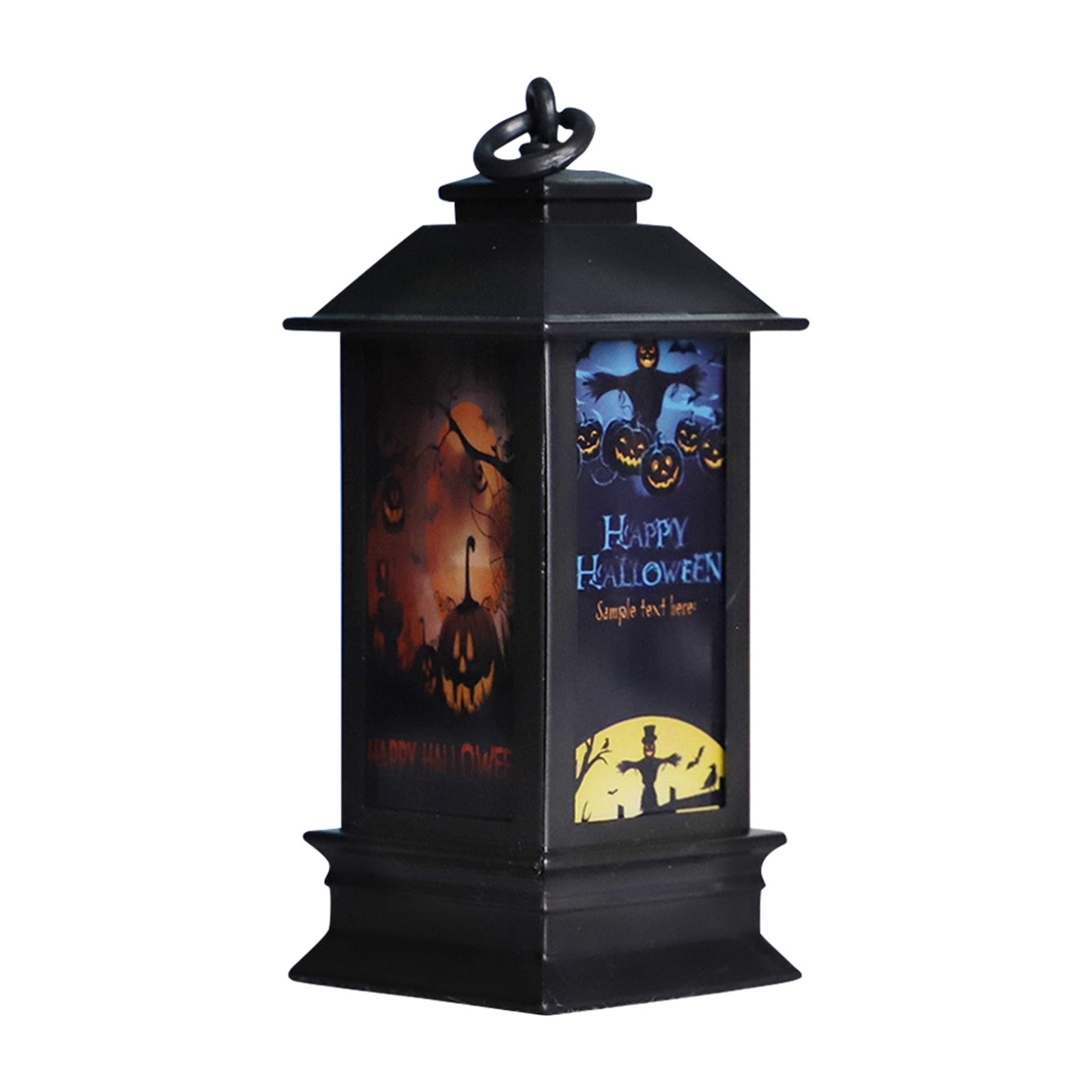 Flicker & Chill Delight HIMIWAY LED Tea Light Candles Spook-tacular Halloween Candle Lights ...