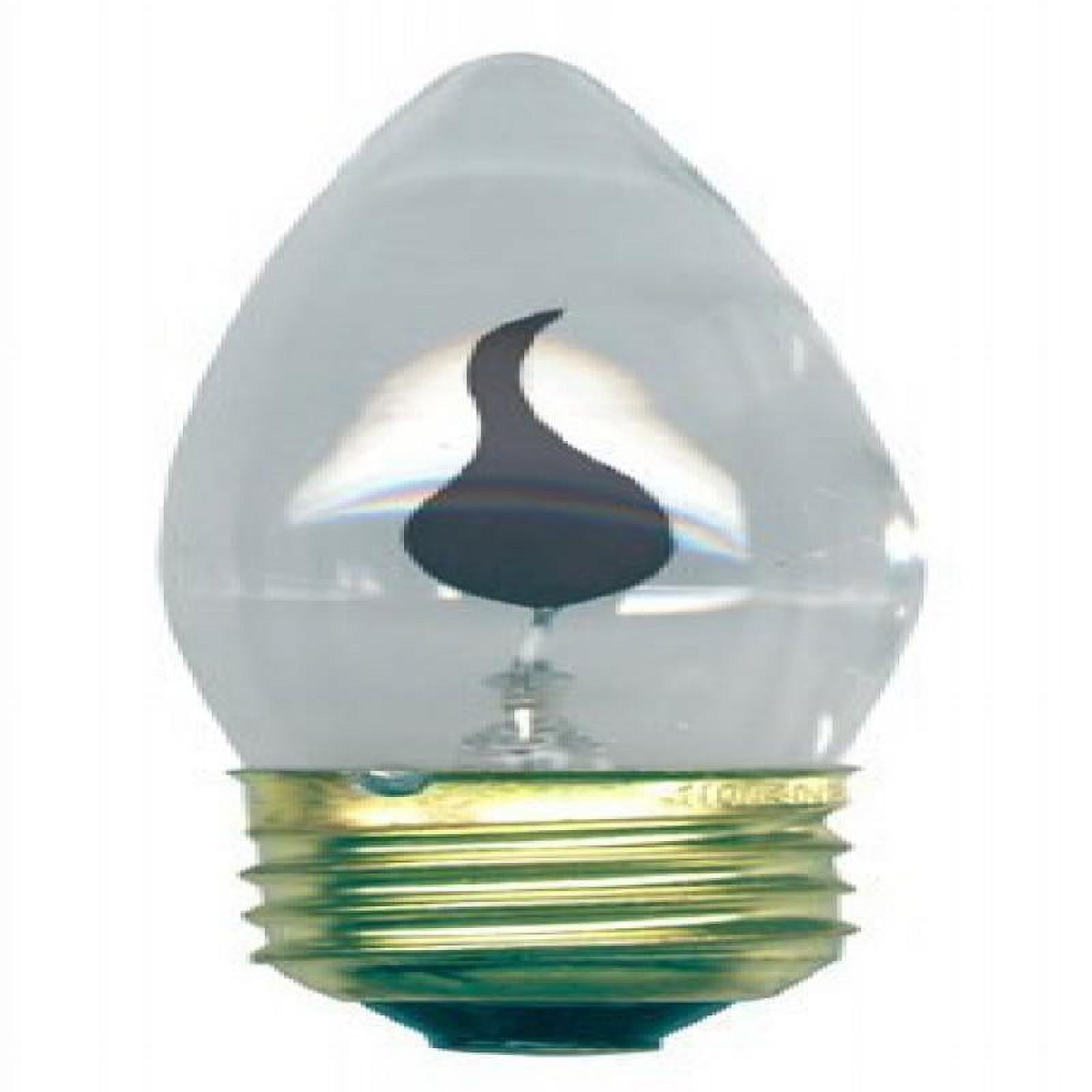 National Artcraft® 3 Watt Flicker Flame Light Bulb with Standard Base ...