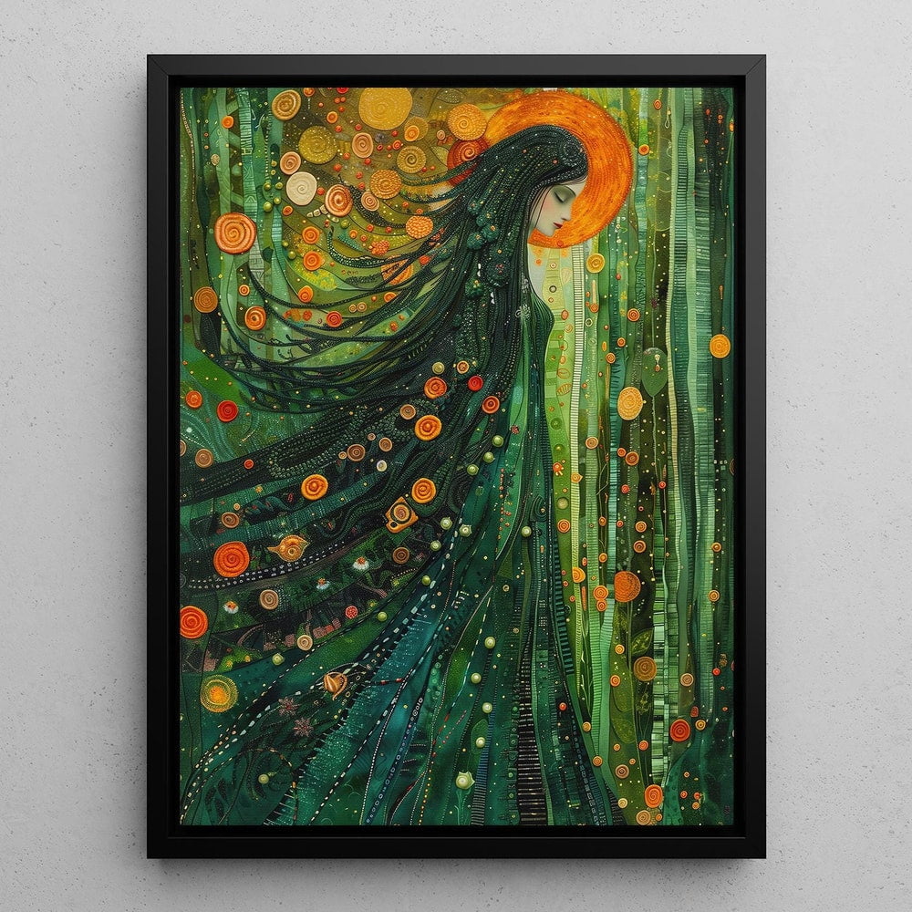 Flidais Poster, Celtic Goddess Of Forest, Art, Fantasy Art Nouveau ...