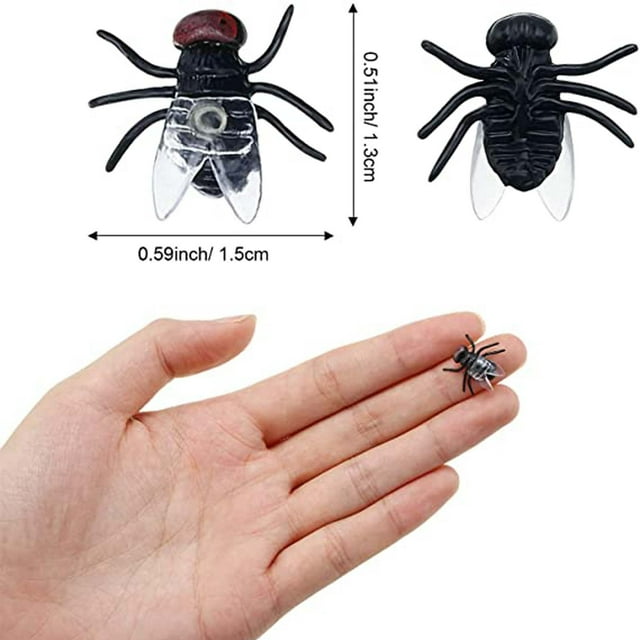 Flies Toy Fly Bugs Insect Fly Toys Trick Joke Toys - Walmart.com