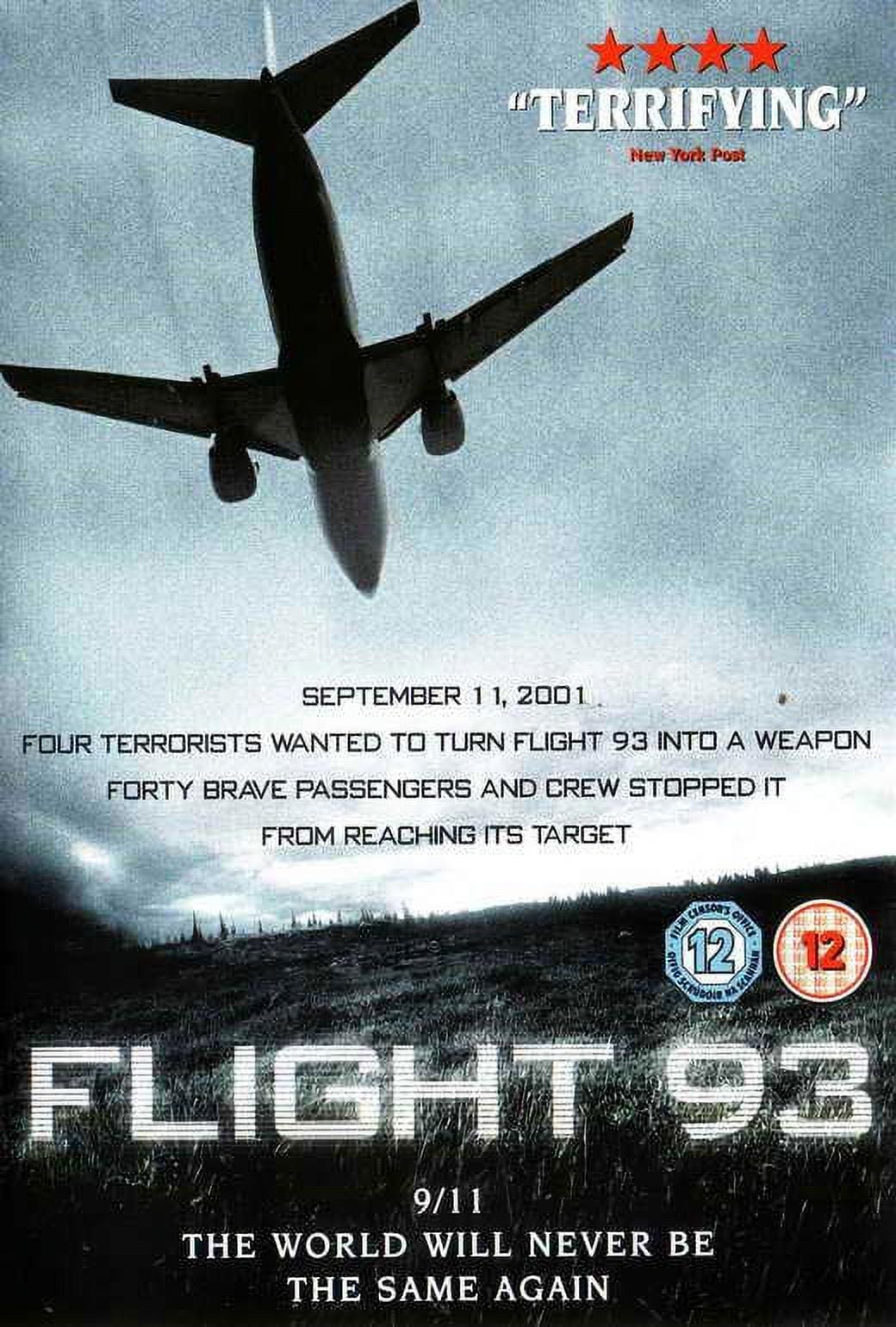 Flight 93 - movie POSTER (UK Style A) (27" x 40") (2006) - Walmart.com