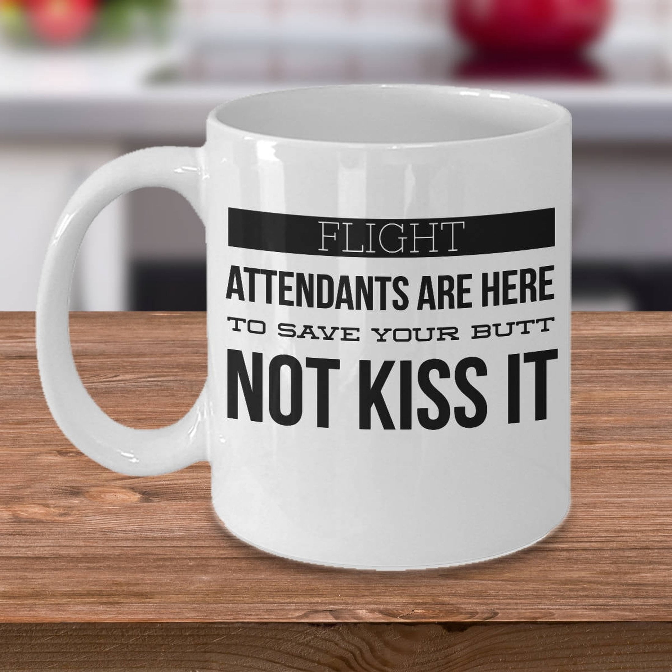 Flight Attendant Coffee Mug - Fun Stewardess Gift - Unique Travel Cup ...