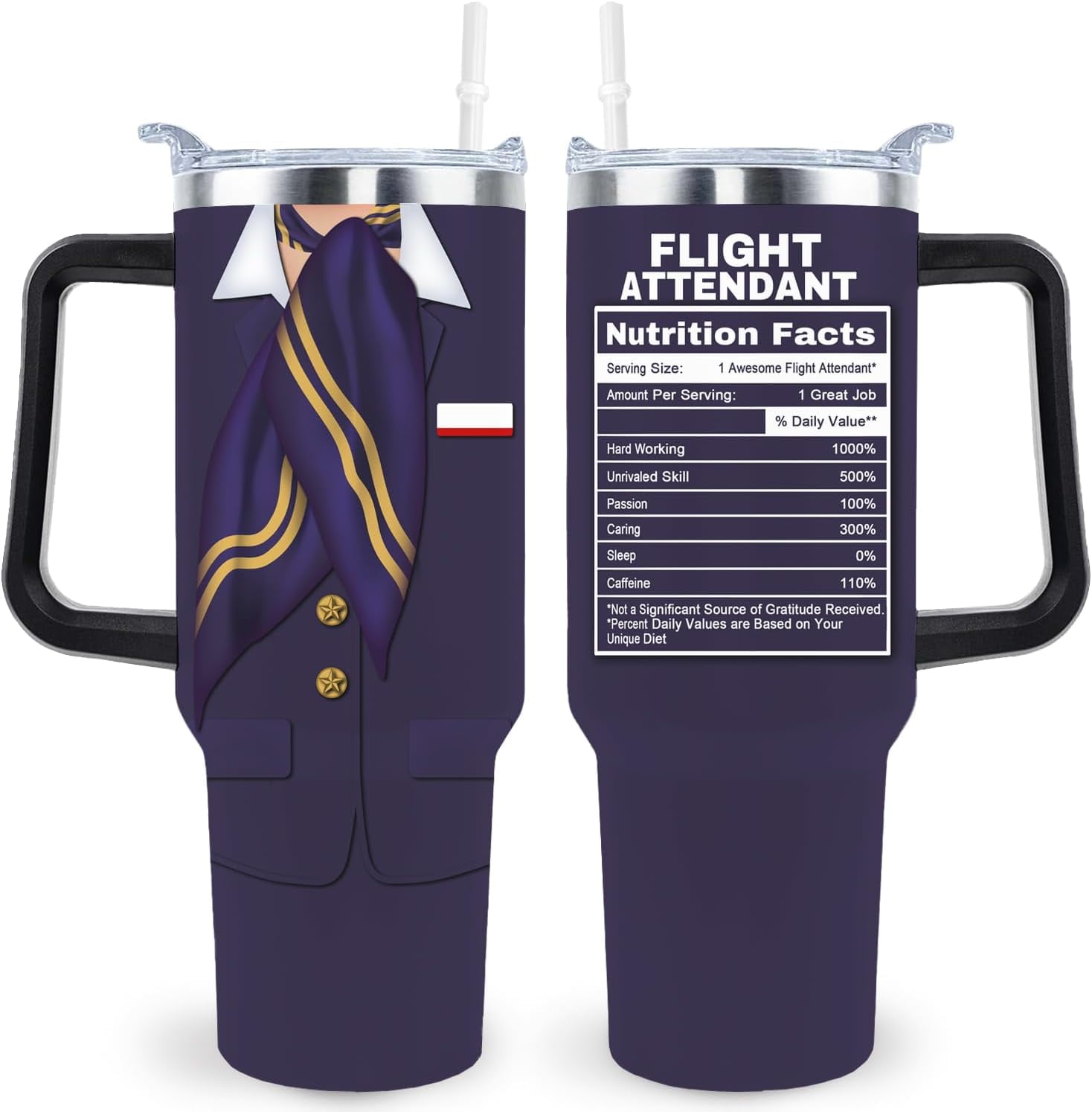 Flight Attendant Gifts Flight Attendant Tumbler Cup Flight Attendant ...