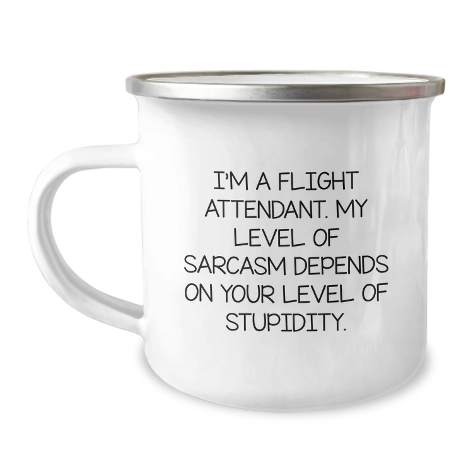 Flight Attendant Gifts, Funny Camping Mug for Graduation from Friends ...