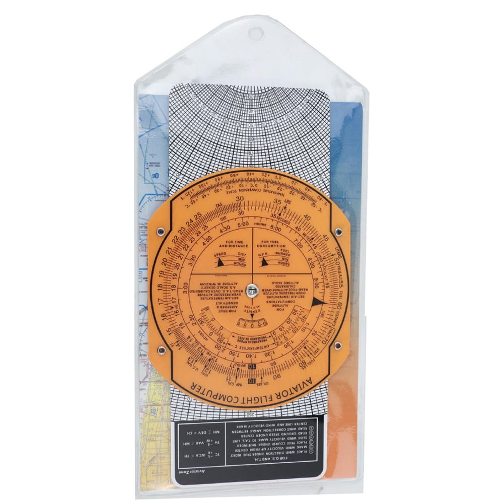 Flight Computer Aviation Plotter Circuit Slide Ruler for Aviation ...