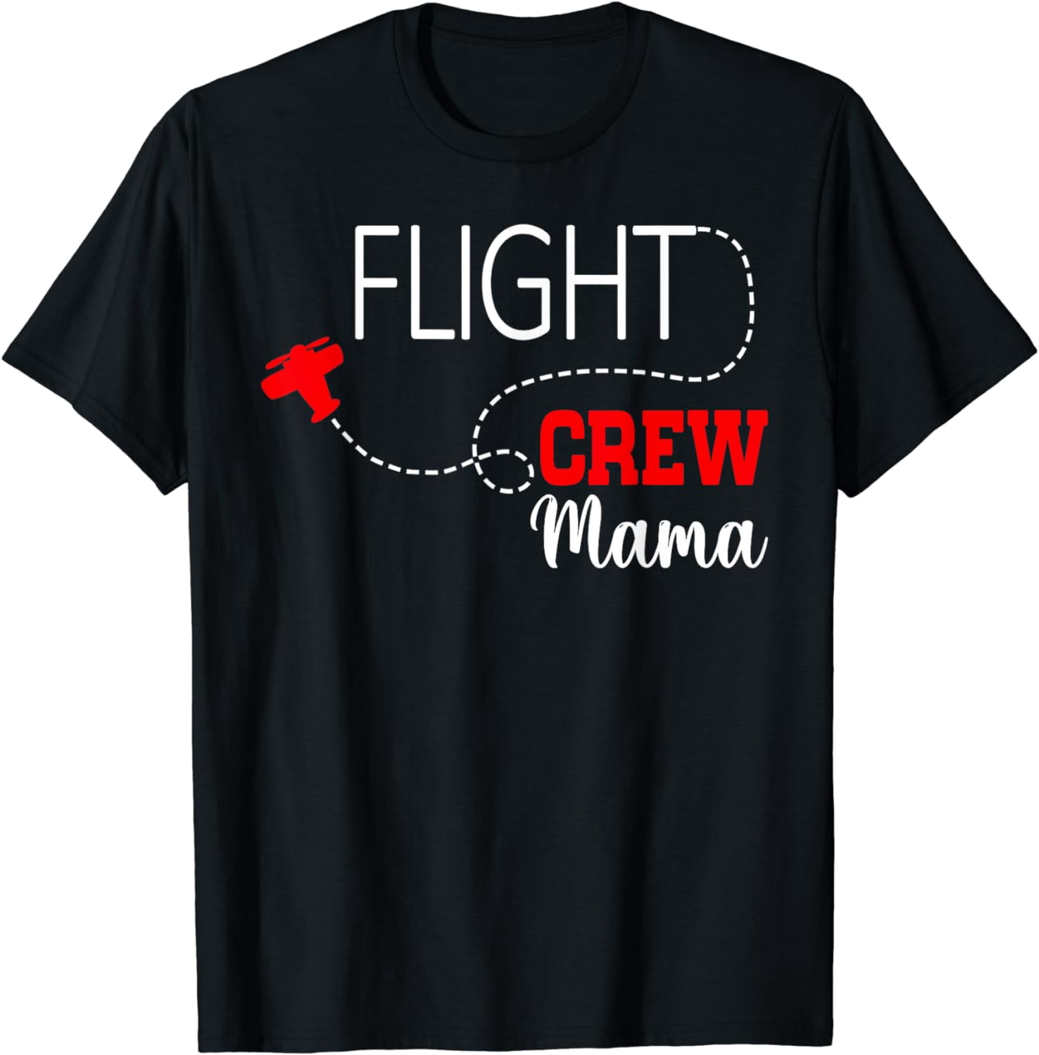 Flight Crew Airplane 1st Birthday Mama Airplane Family T-Shirt ...