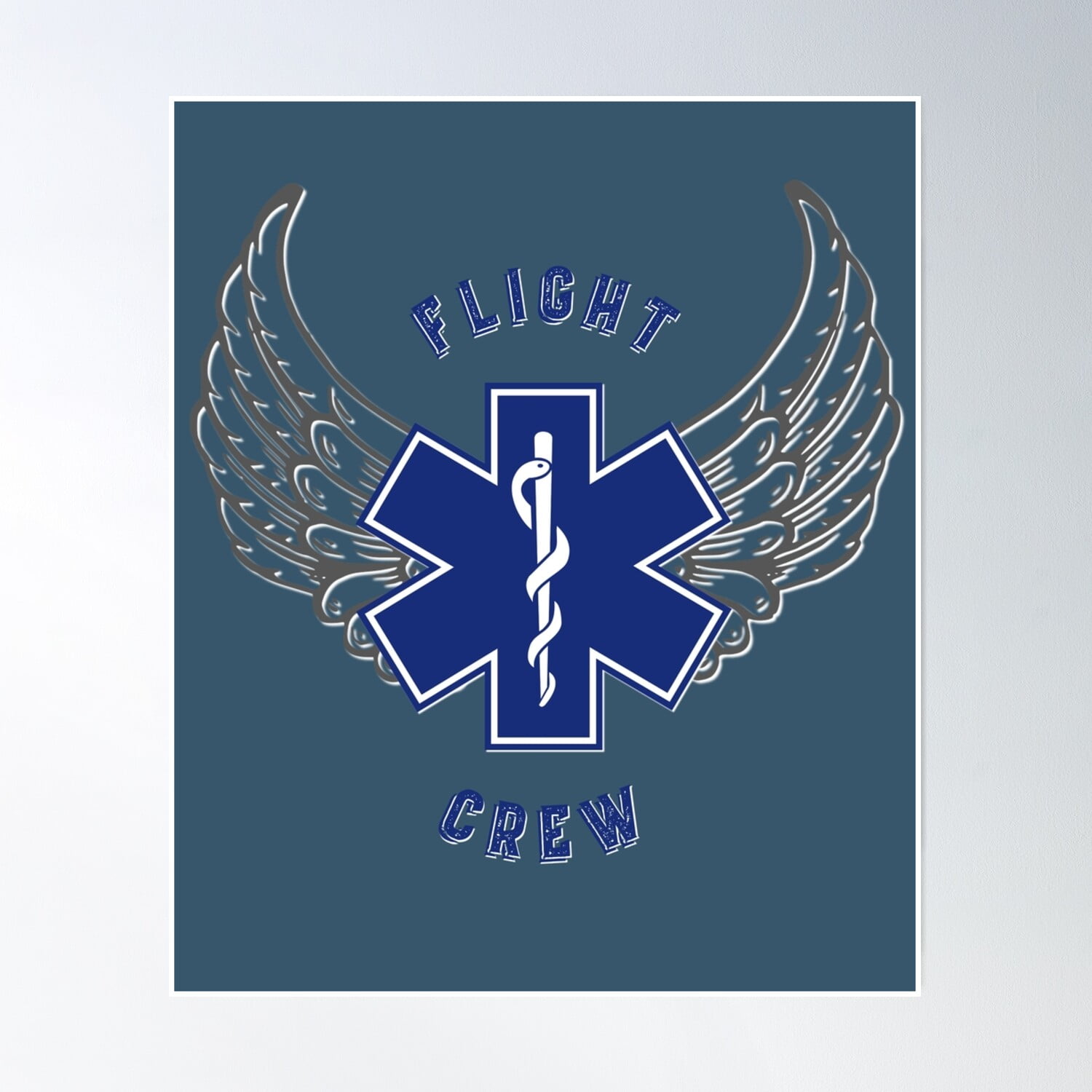 Flight Crew, Decal, Sticker Gift Poster Wall Art, Modern Wall Decor ...