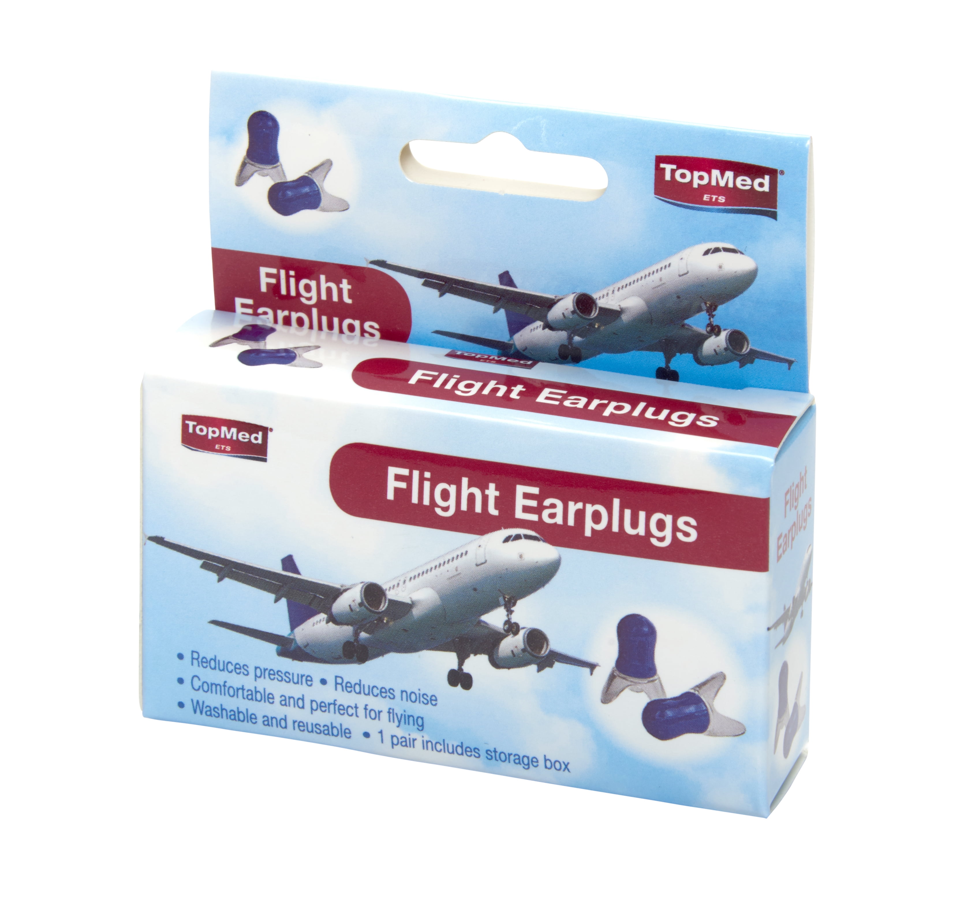 Flight Ear Plugs Pressure Relief Earplugs for Adult - Walmart.com