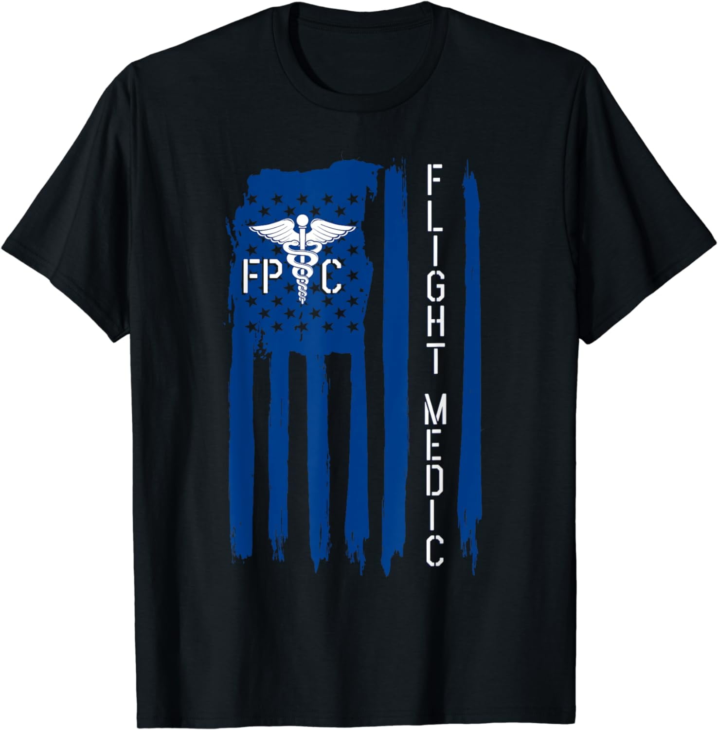 Flight Medic American Flag Flight Paramedic Emergency Nurse Cotton T ...
