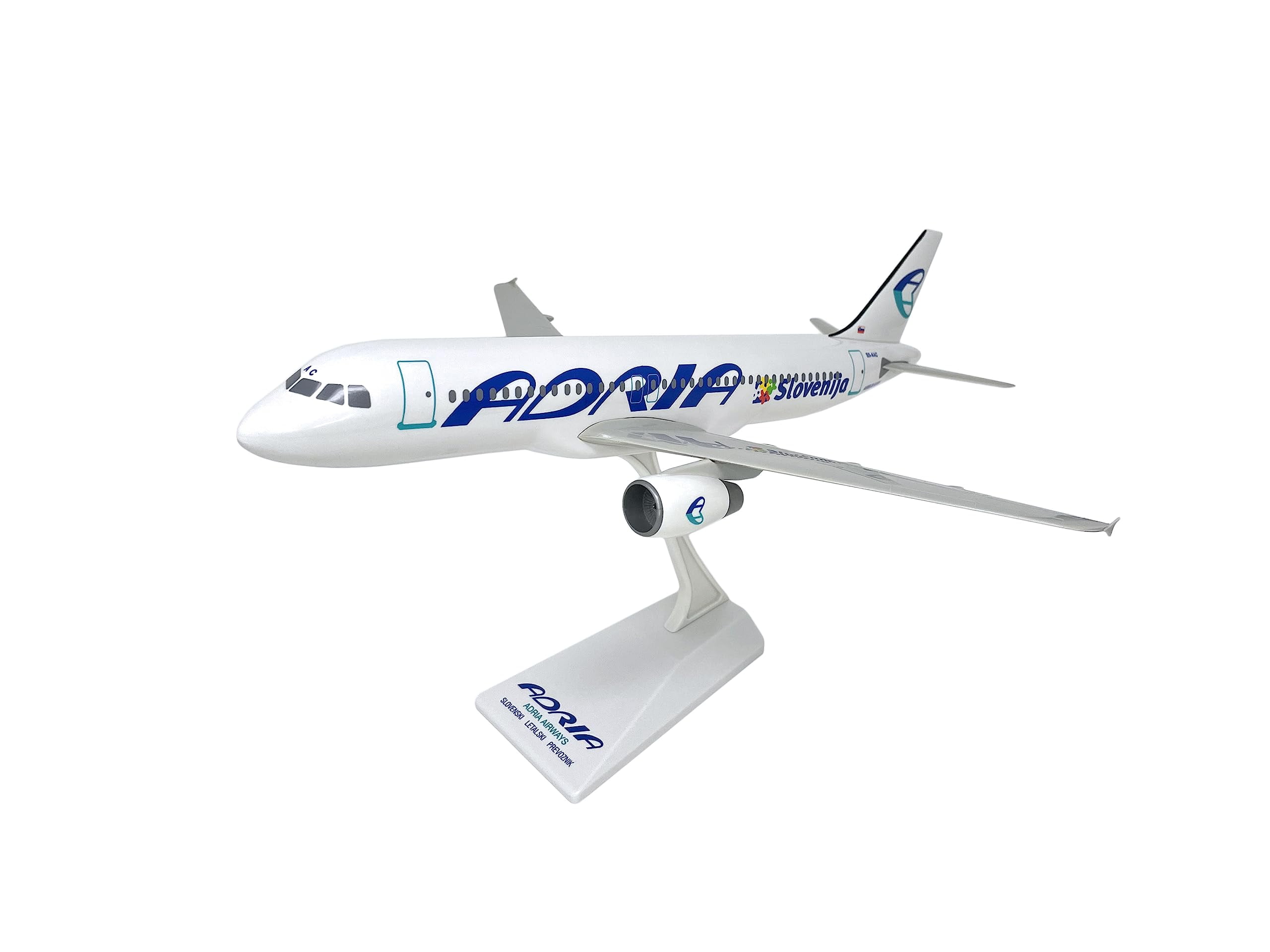 Flight Miniatures Adria A320-200 1:100 Snap-Fit Model Airplane, #AAB ...