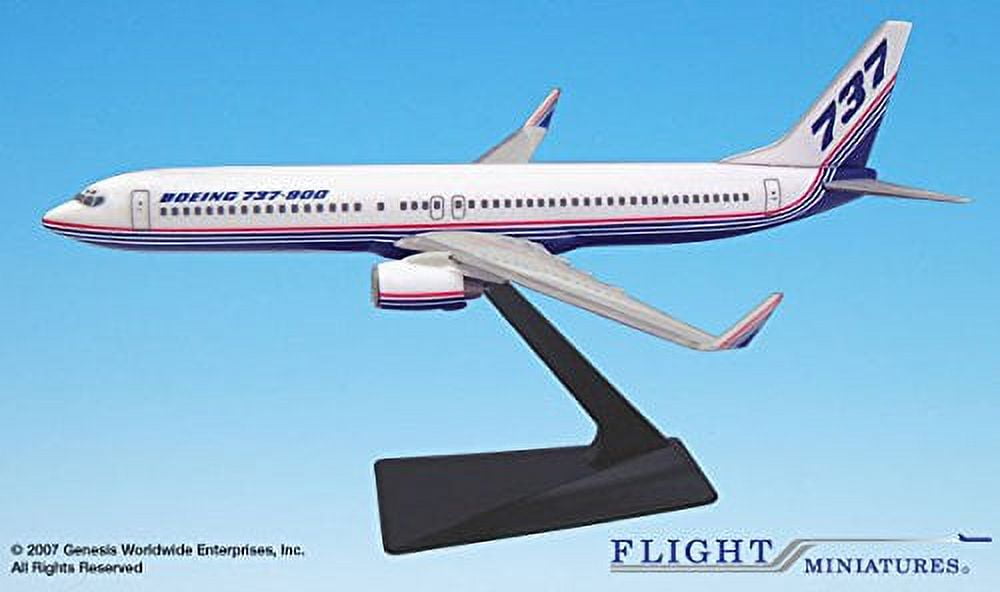 Flight Miniatures Boeing 737900W With Winglets House Colors 1981 Demo ...