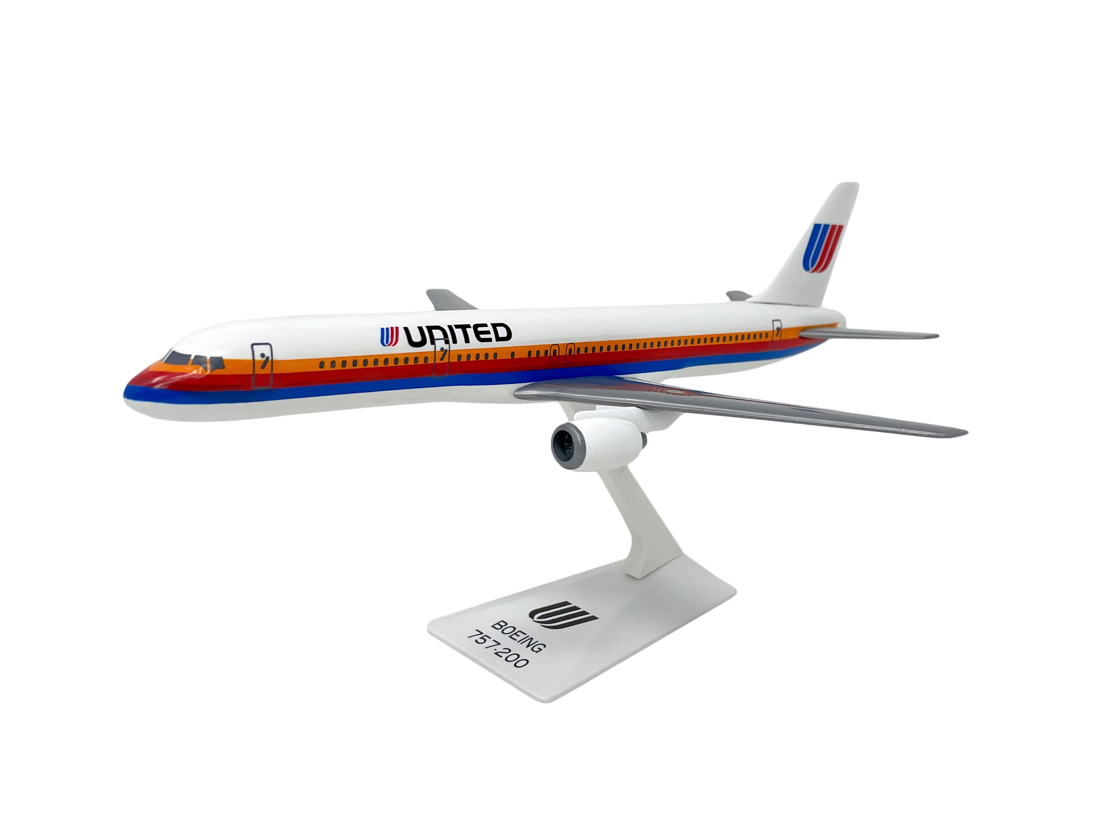 Flight Miniatures United (76-93) 757-200 1:200 Scale - Plastic Snap-Fit ...