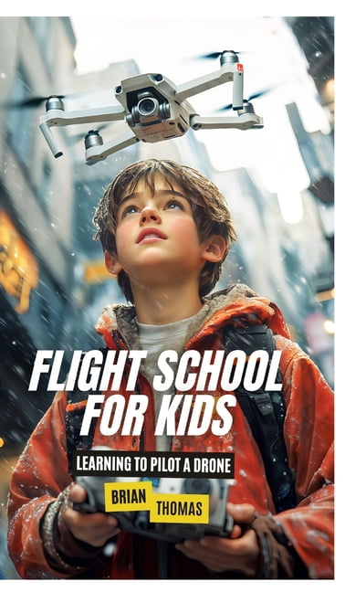 Flight School for Kids: Learning to Pilot a Drone, (Hardcover ...