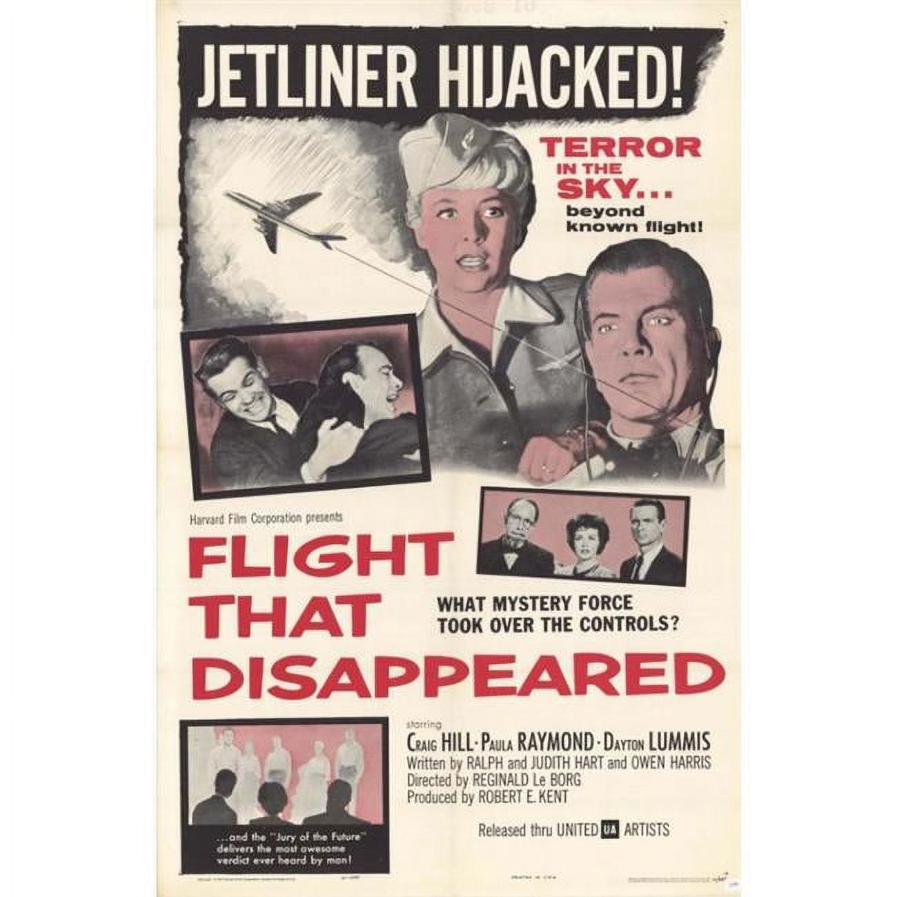 Flight That Disappeared Movie Poster - 27 x 40 in. - Walmart.com