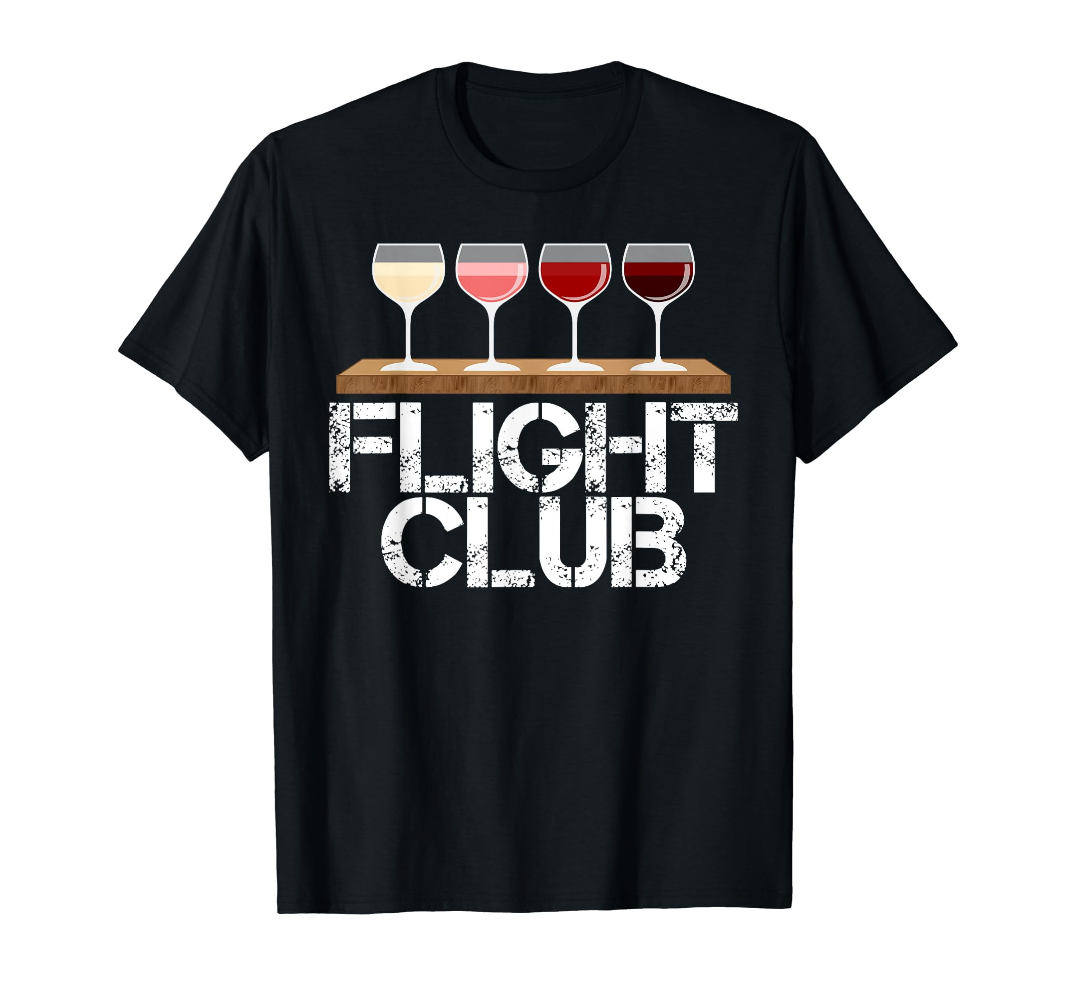 Flight Wine Club Wine Tasting Sample rose red white T-Shirt - Walmart.com