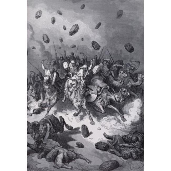 Flight of the Canaanites Gustave Dore 1832-1883 French Poster Print ...